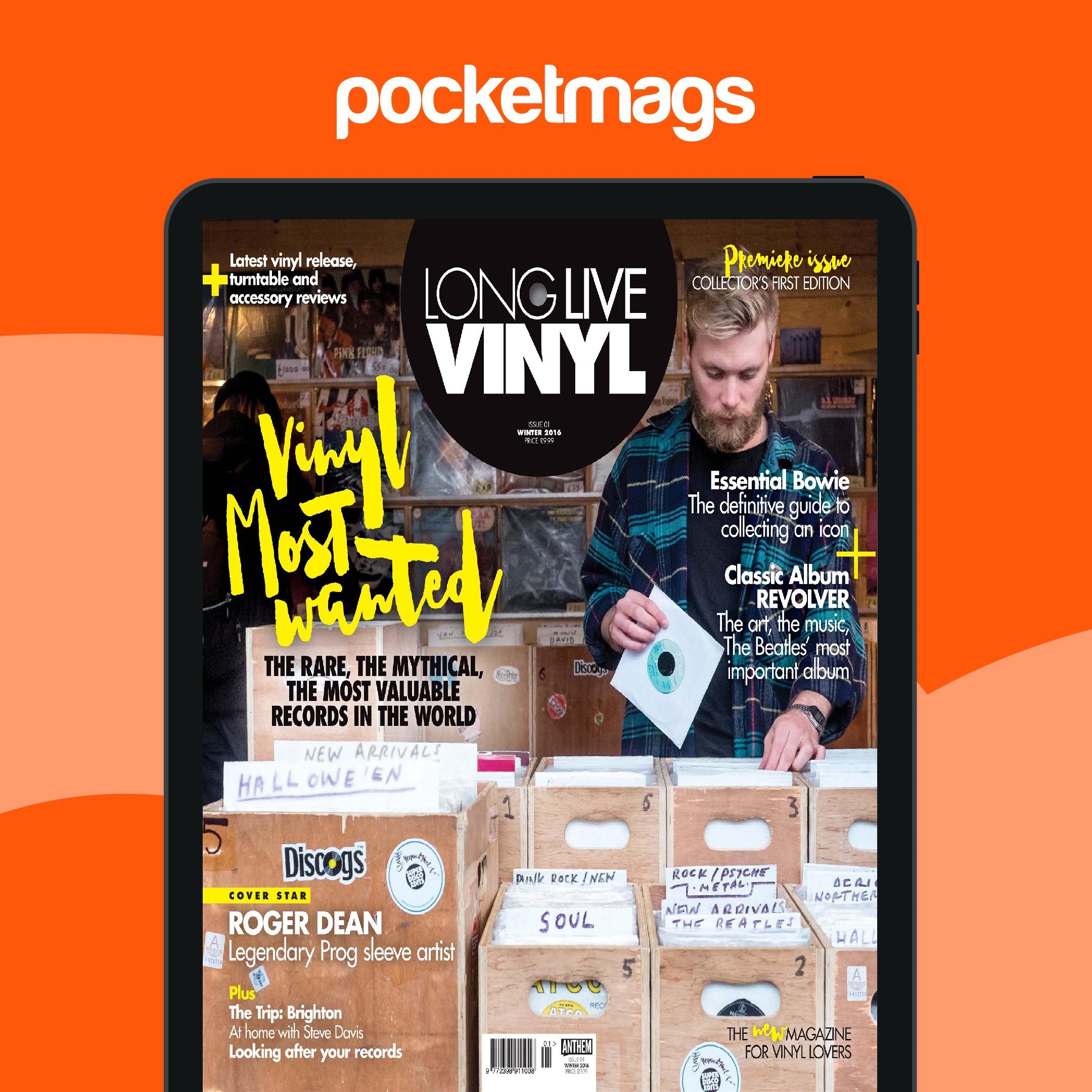 Long Live Vinyl Magazine - Issue 1 Back Issue