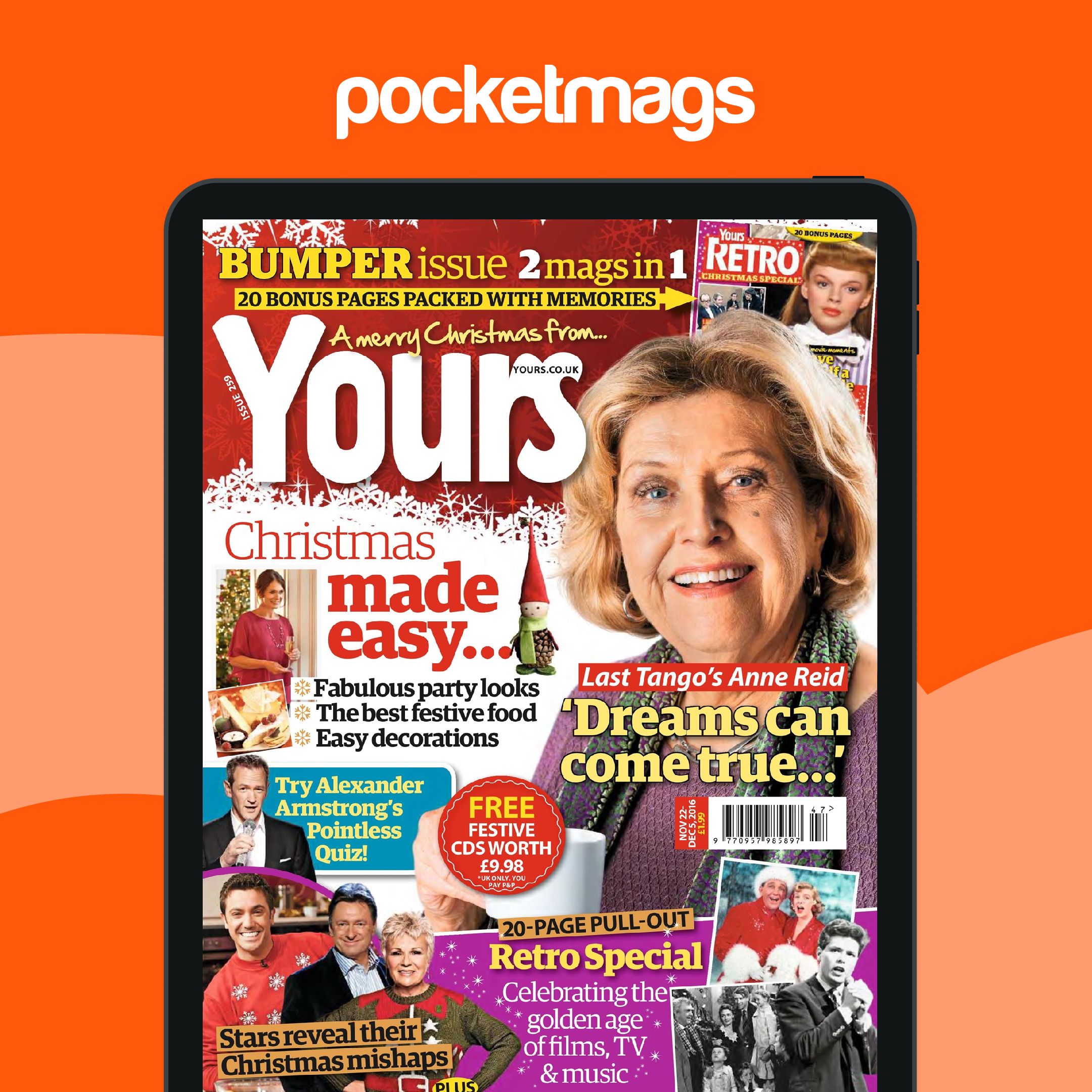 Yours Magazine - 22nd November 2016 Retour à l'édition précédente