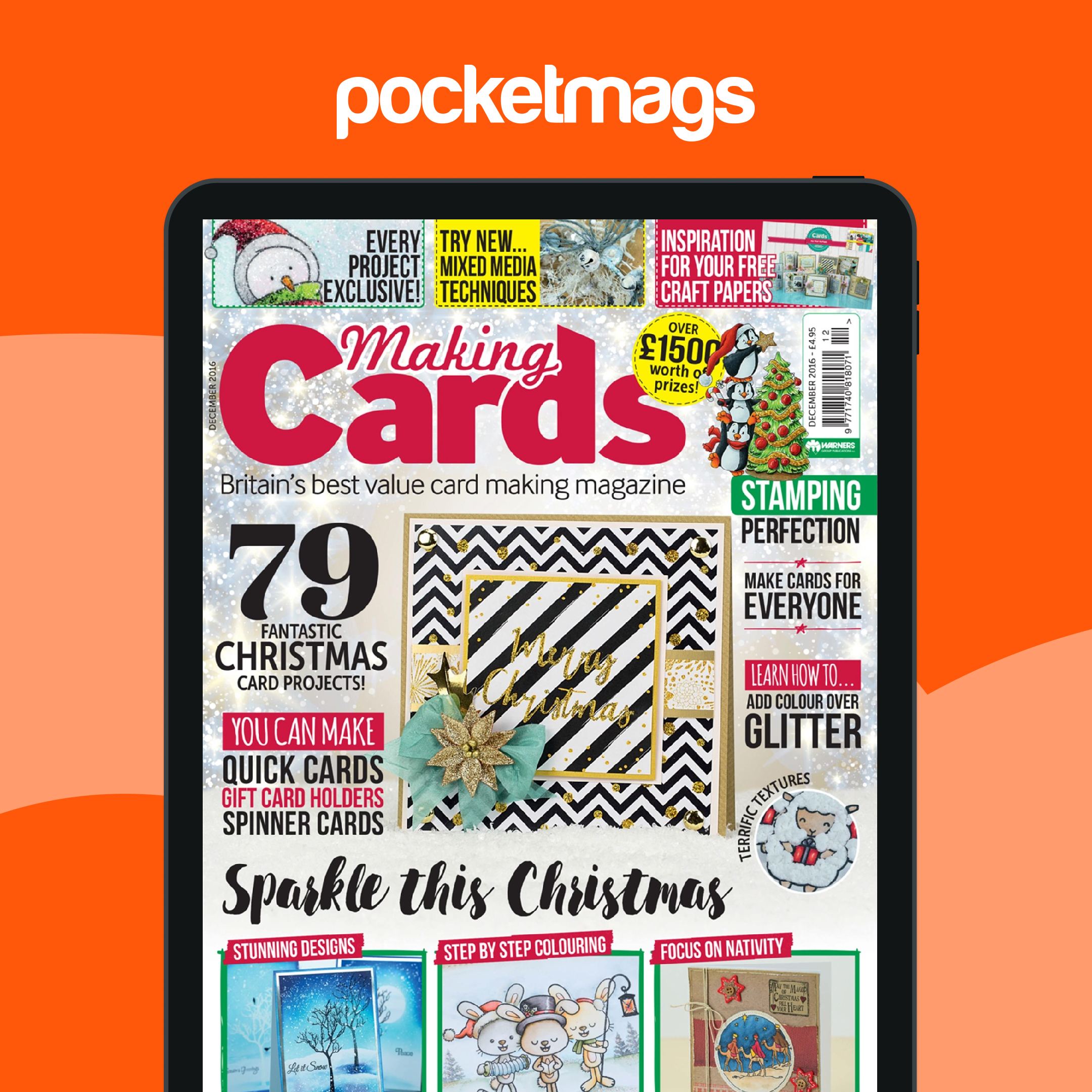 Making Cards & Papercraft Magazine - December 2016 Back Issue