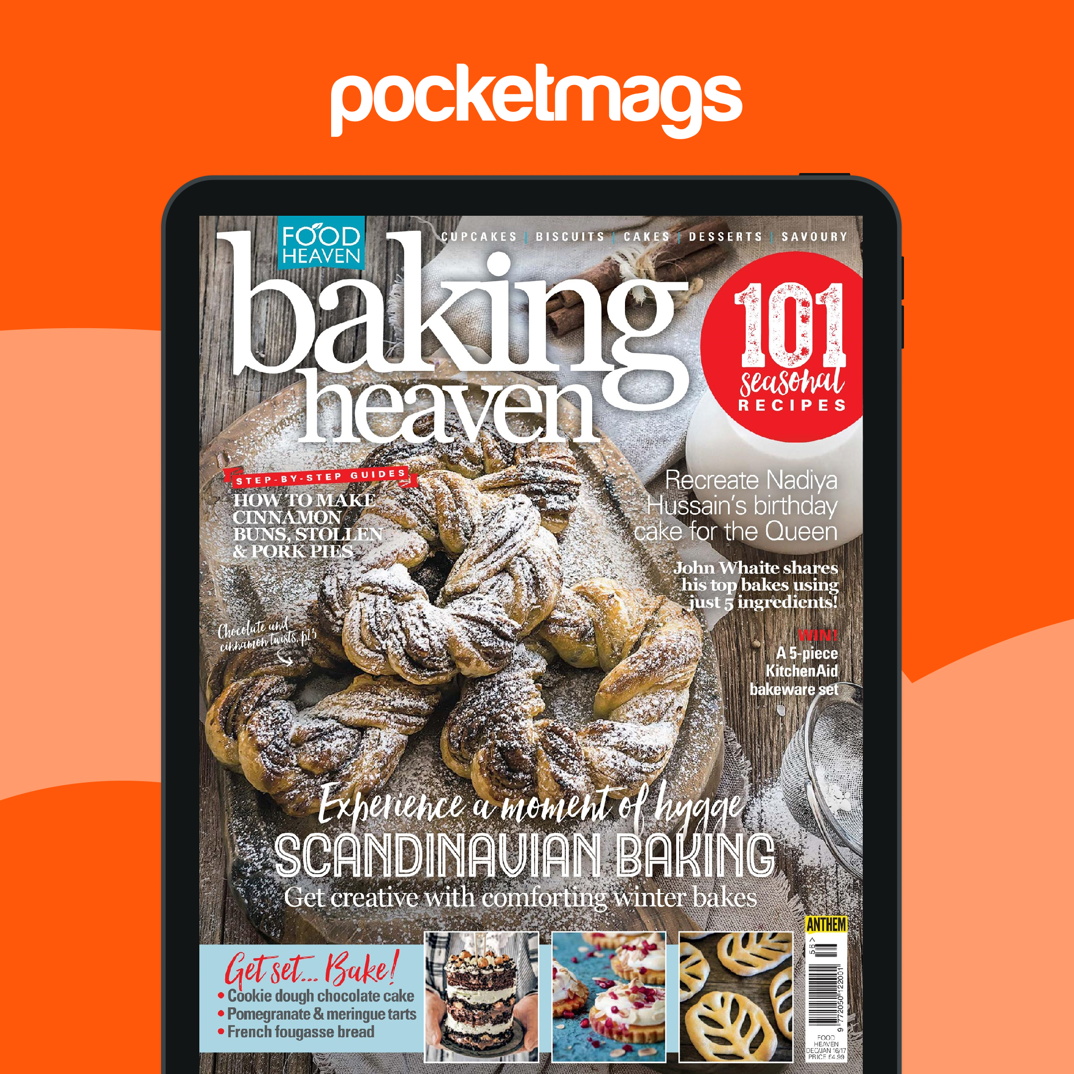 Cupcake Heaven Magazine - Baking Heaven Dec/Jan Zurück Ausgabe