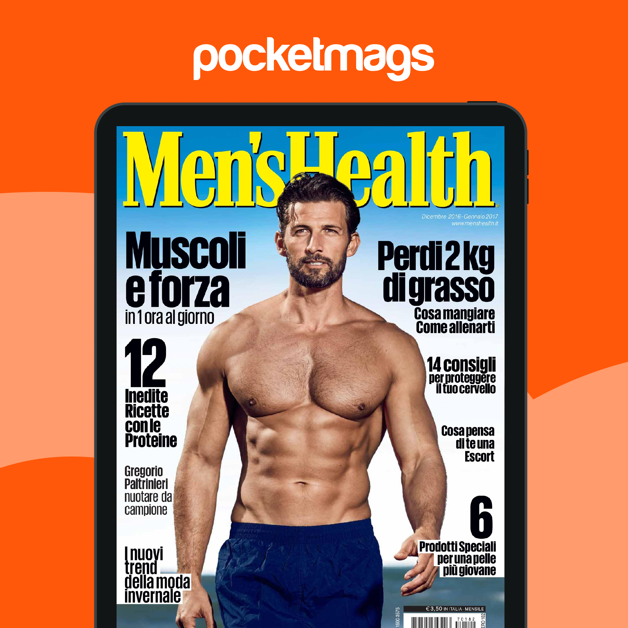 Men's Health Italia Magazine - Men's Health dic-gen 2017 Edição anterior