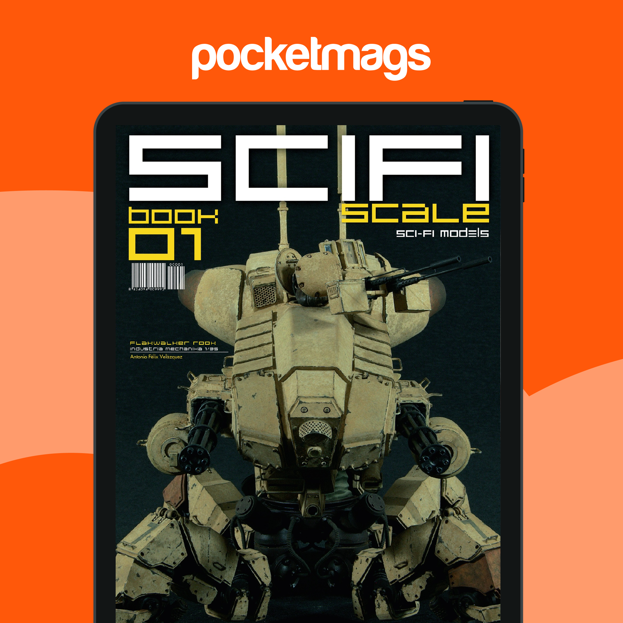 SCIFI SCALE Magazine - SCIFI SCALE BOOK 01 Retour à l'édition précédente