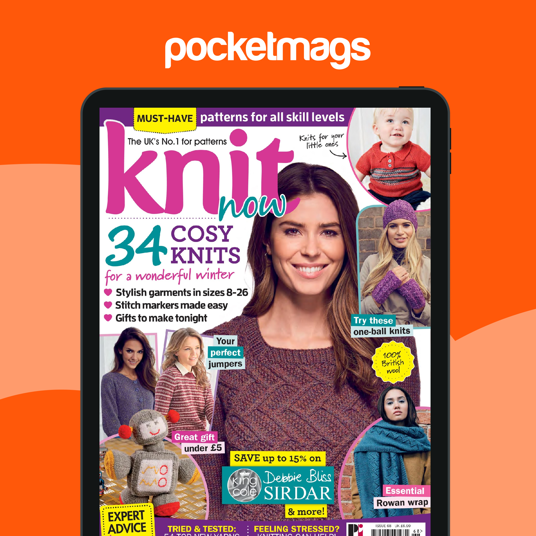 Knit Now Magazine - 68 Back Issue