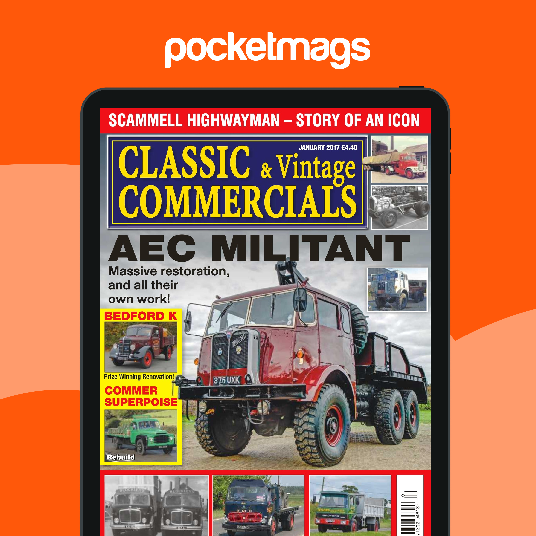 Classic & Vintage Commercials Magazine - Vol. 22 No. 5 AEC Militant ...