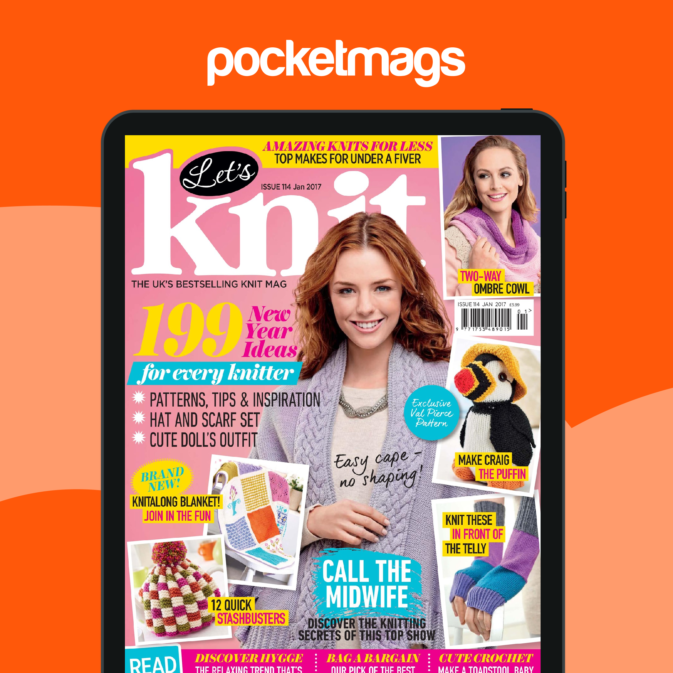 Let's Knit Magazine - Jan-17 Edição anterior