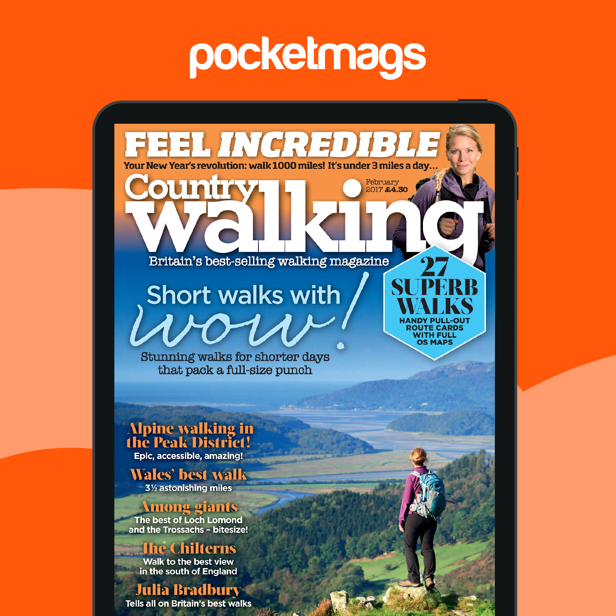 Country Walking Magazine - February 2017 Back Issue
