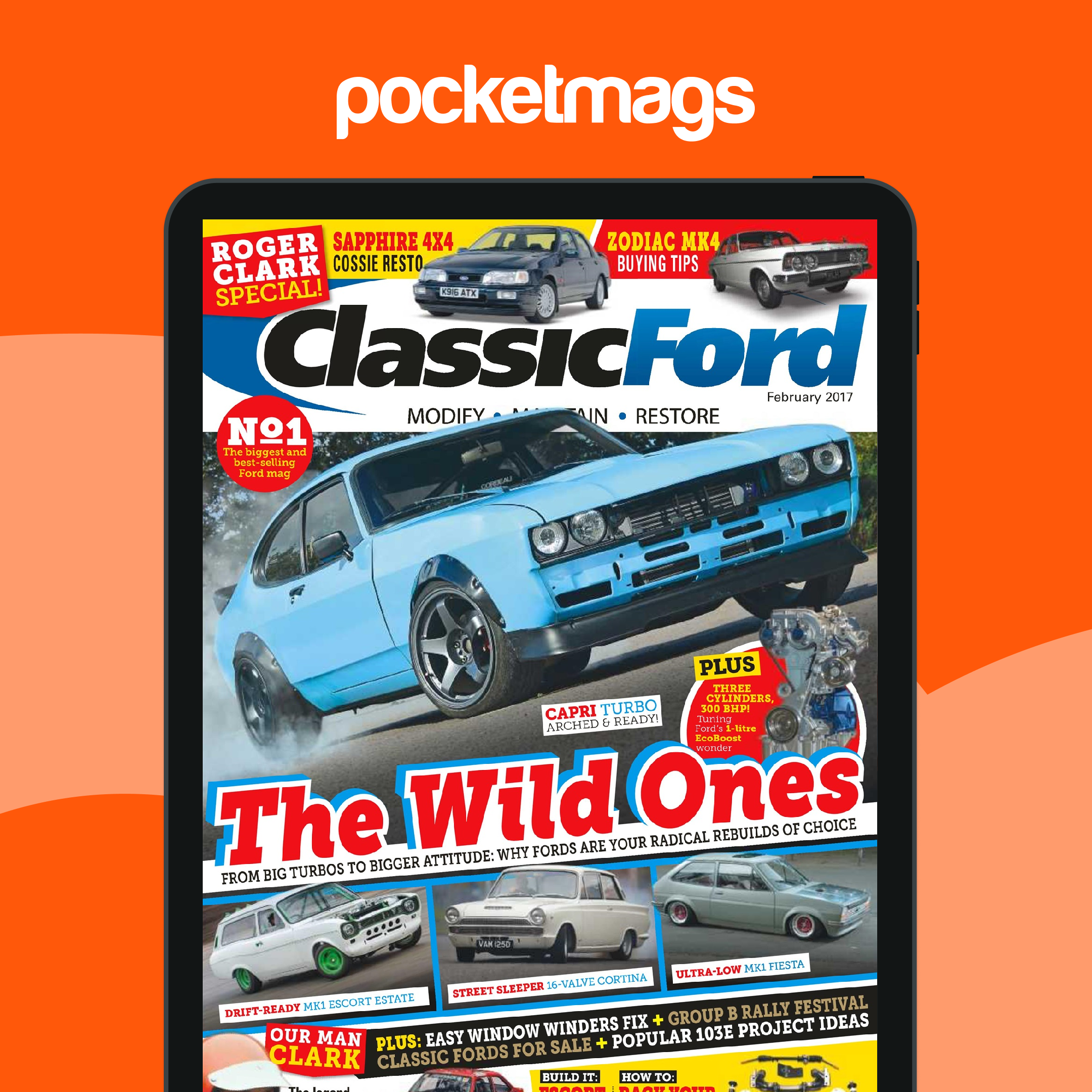 Classic Ford Magazine - No. 247 The Wild Ones Edición anterior