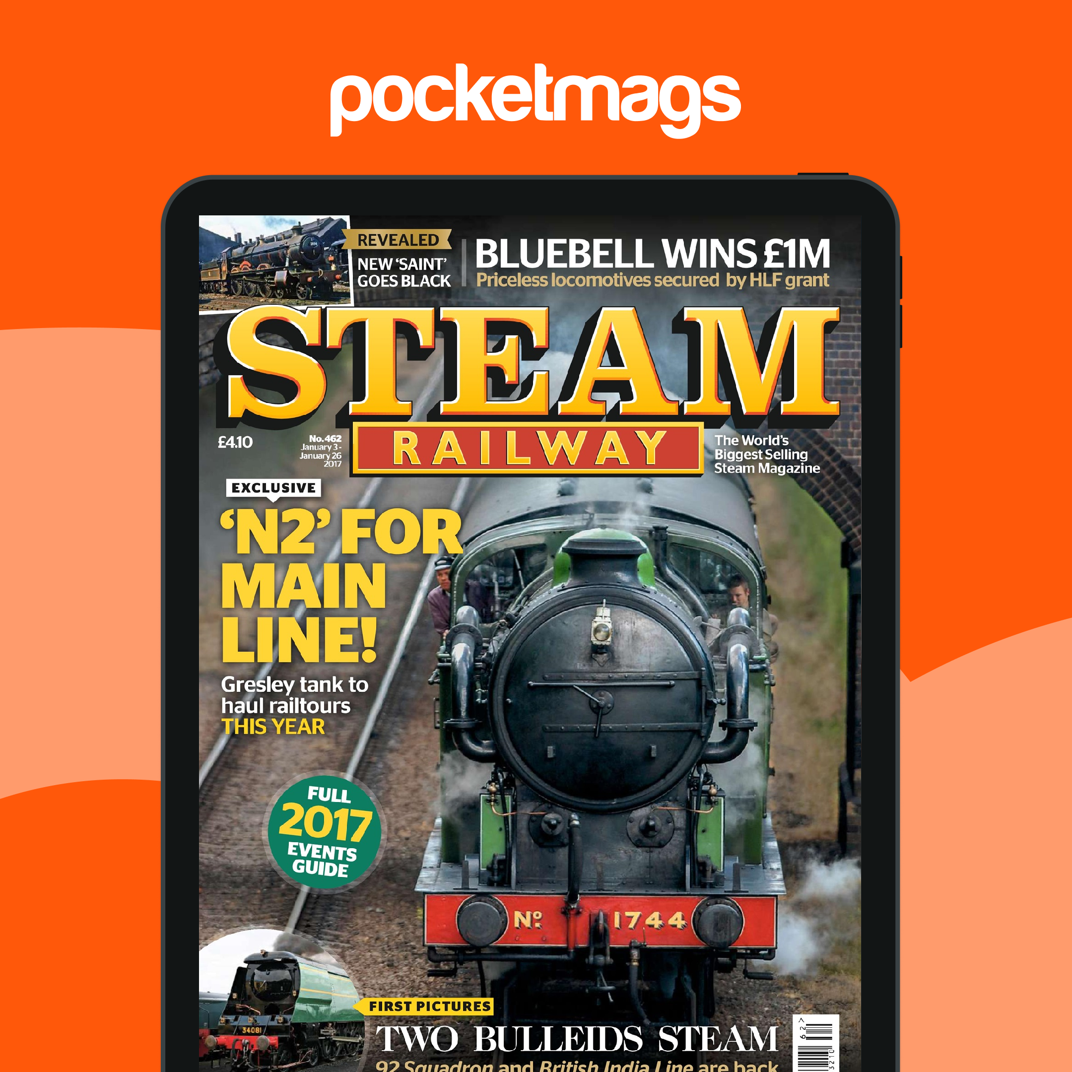 Steam Railway Magazine - Issue 462 Back Issue