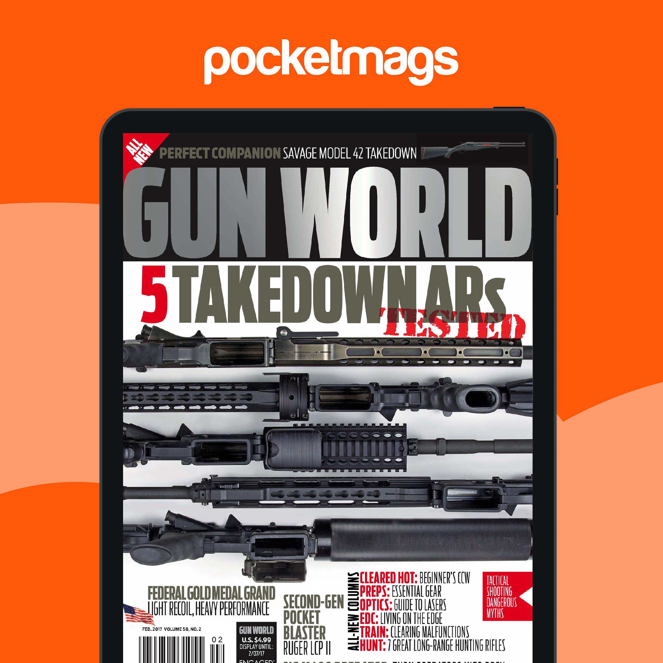 Gun World Magazine - February 2017 Back Issue