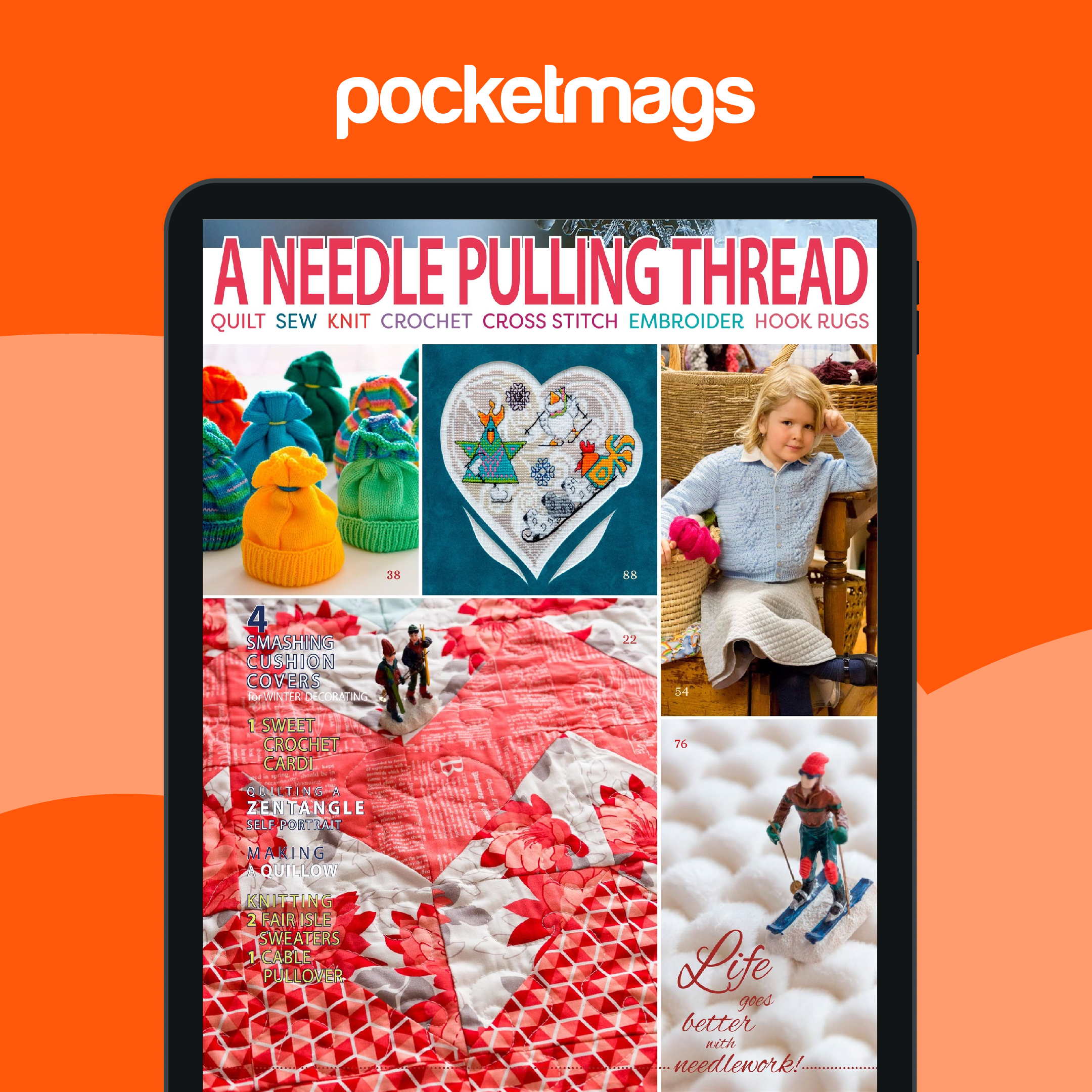 A Needle Pulling Thread Magazine - Winter 2016/17 Edição anterior
