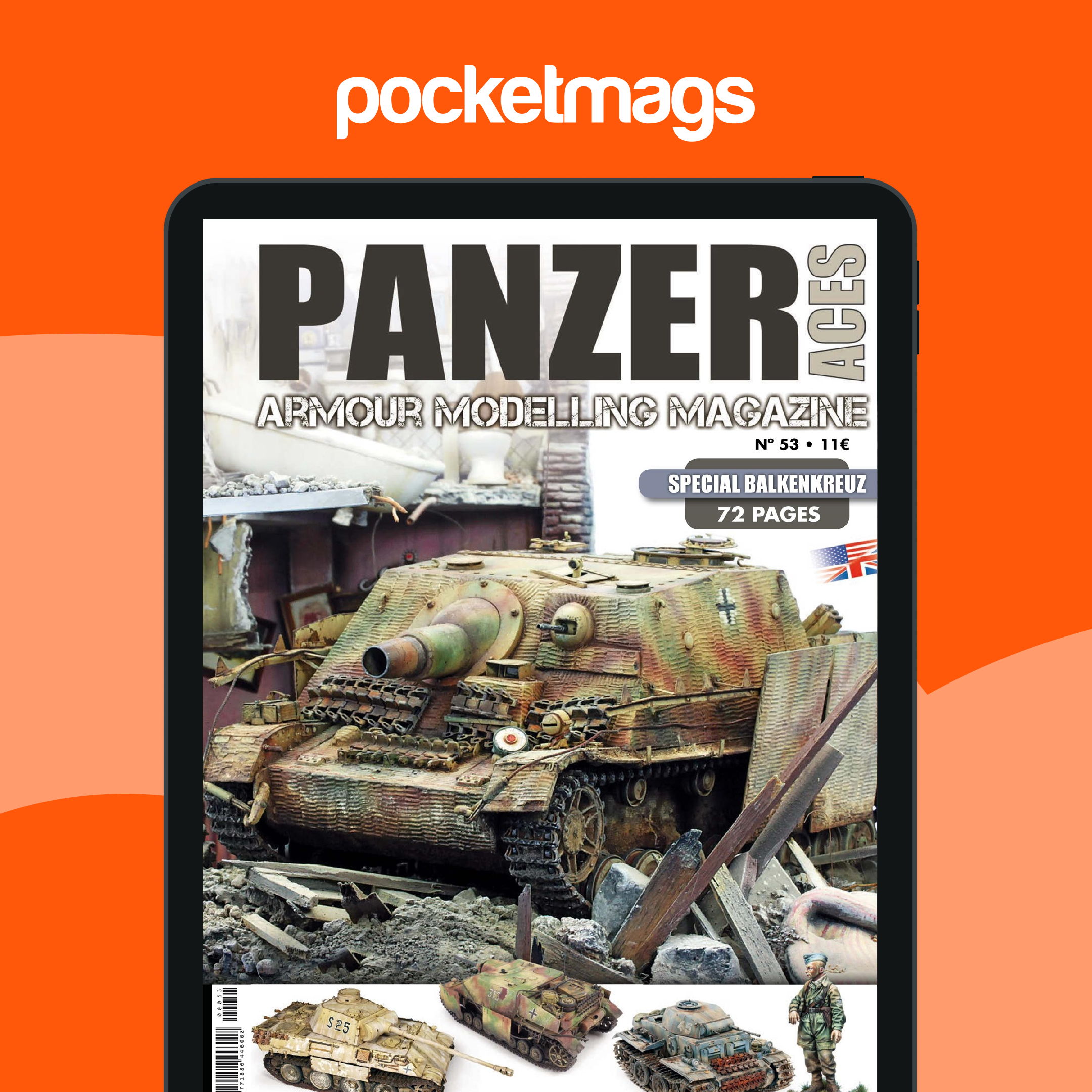 Panzer Aces Magazine - Panzer Aces 53 Back Issue