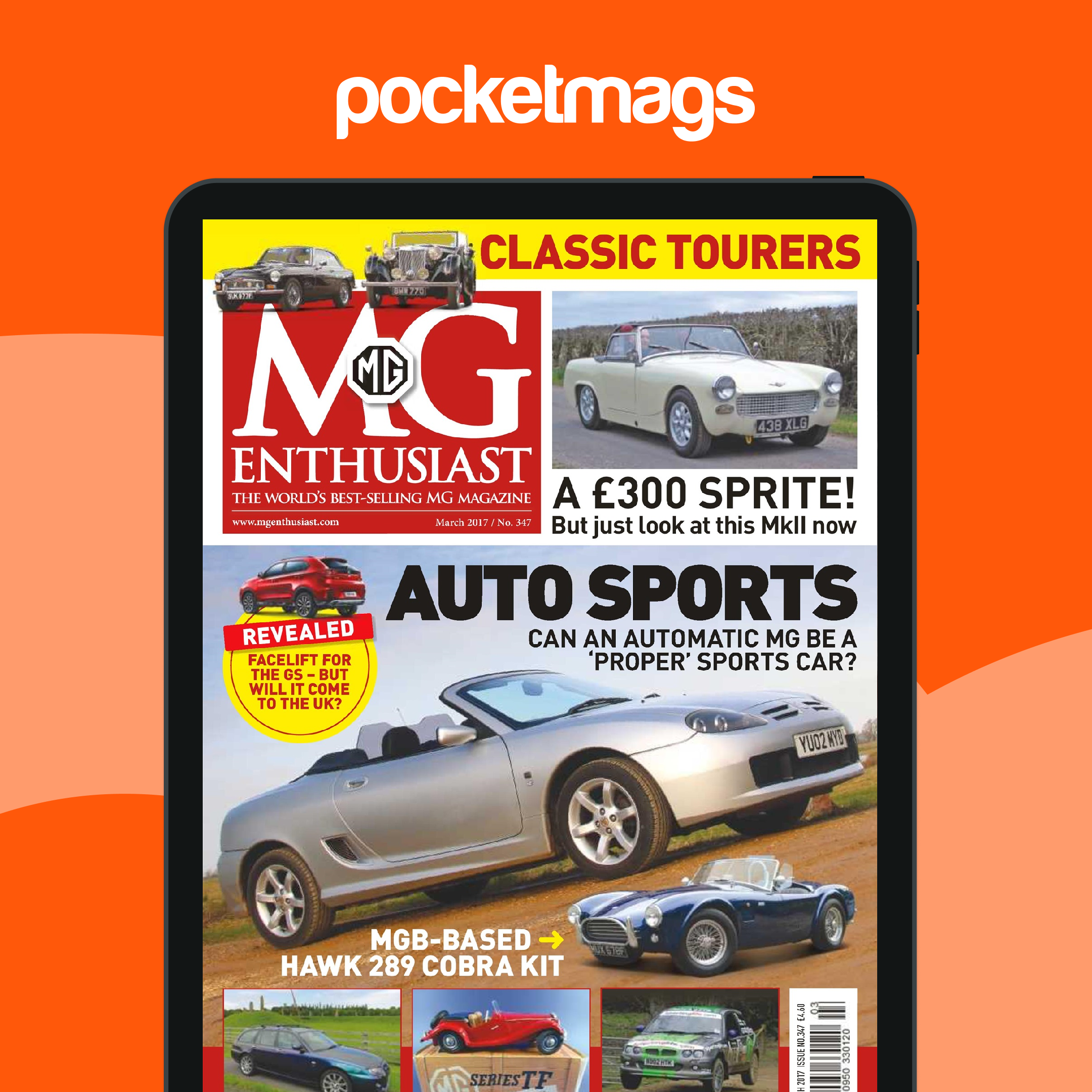 MG Enthusiast Magazine - Vol. 47 No. 3 Auto Sports Edición anterior