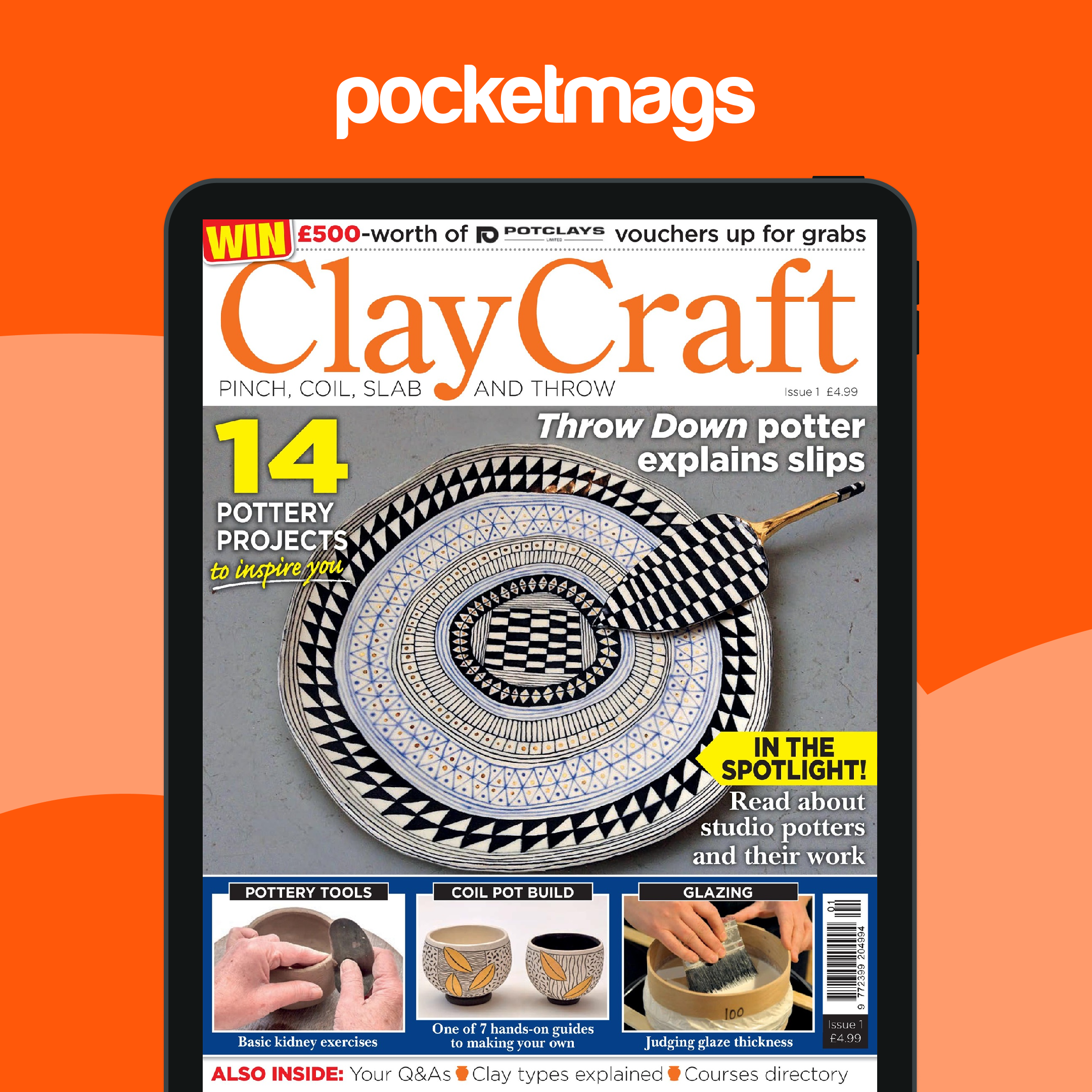 ClayCraft Magazine - Issue 1 Edición anterior