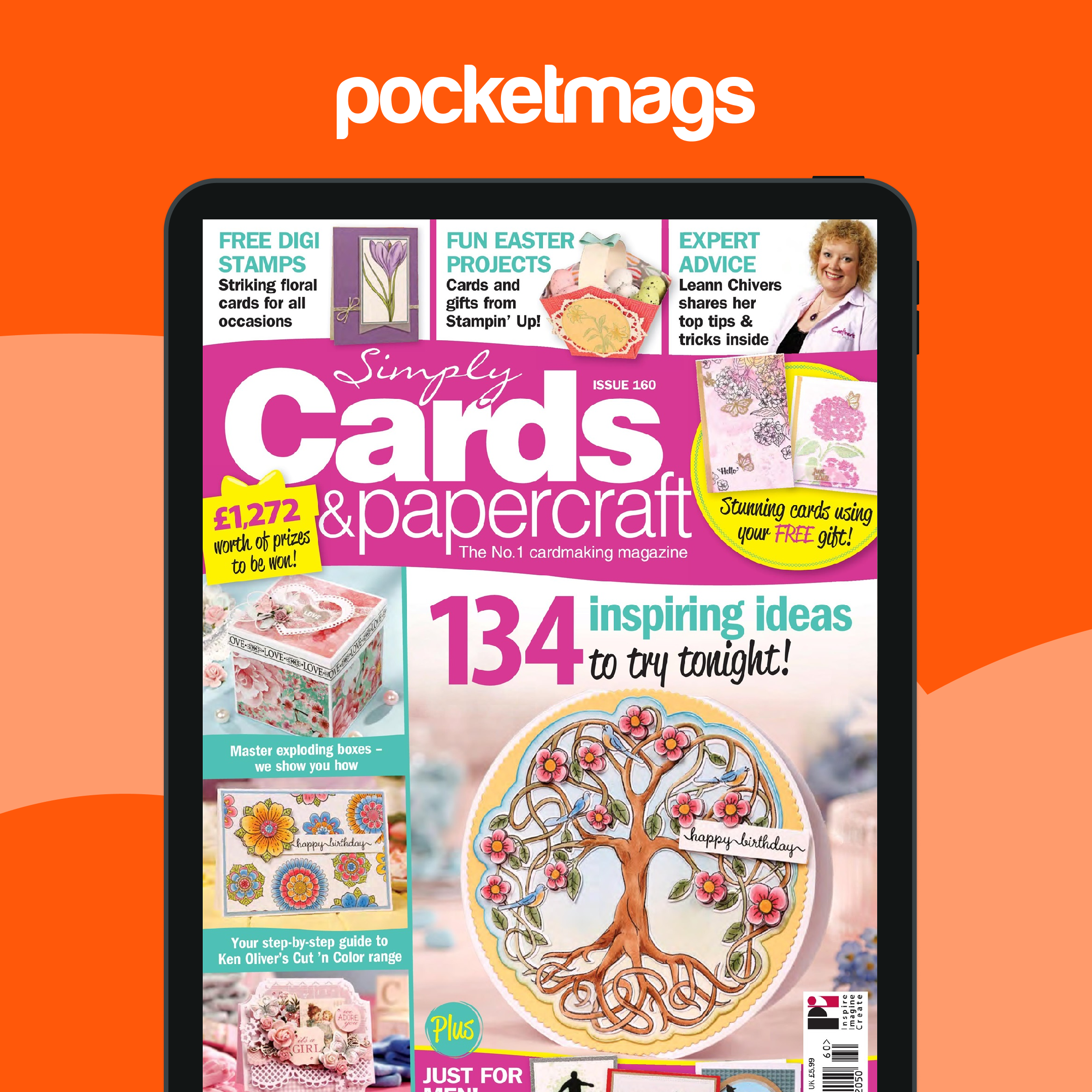 Simply Cards & Papercraft Magazine - Issue 160 Edición anterior
