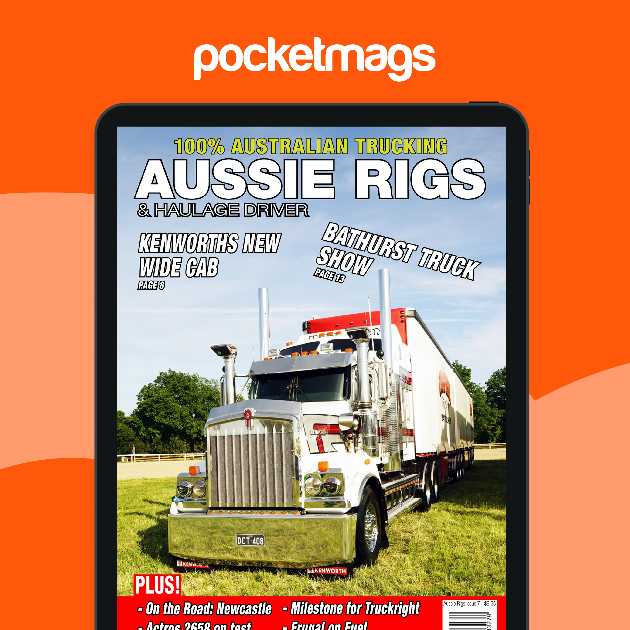 Aussie Rigs and Haulage Driver Magazine Assinaturas e Issue 7 edição