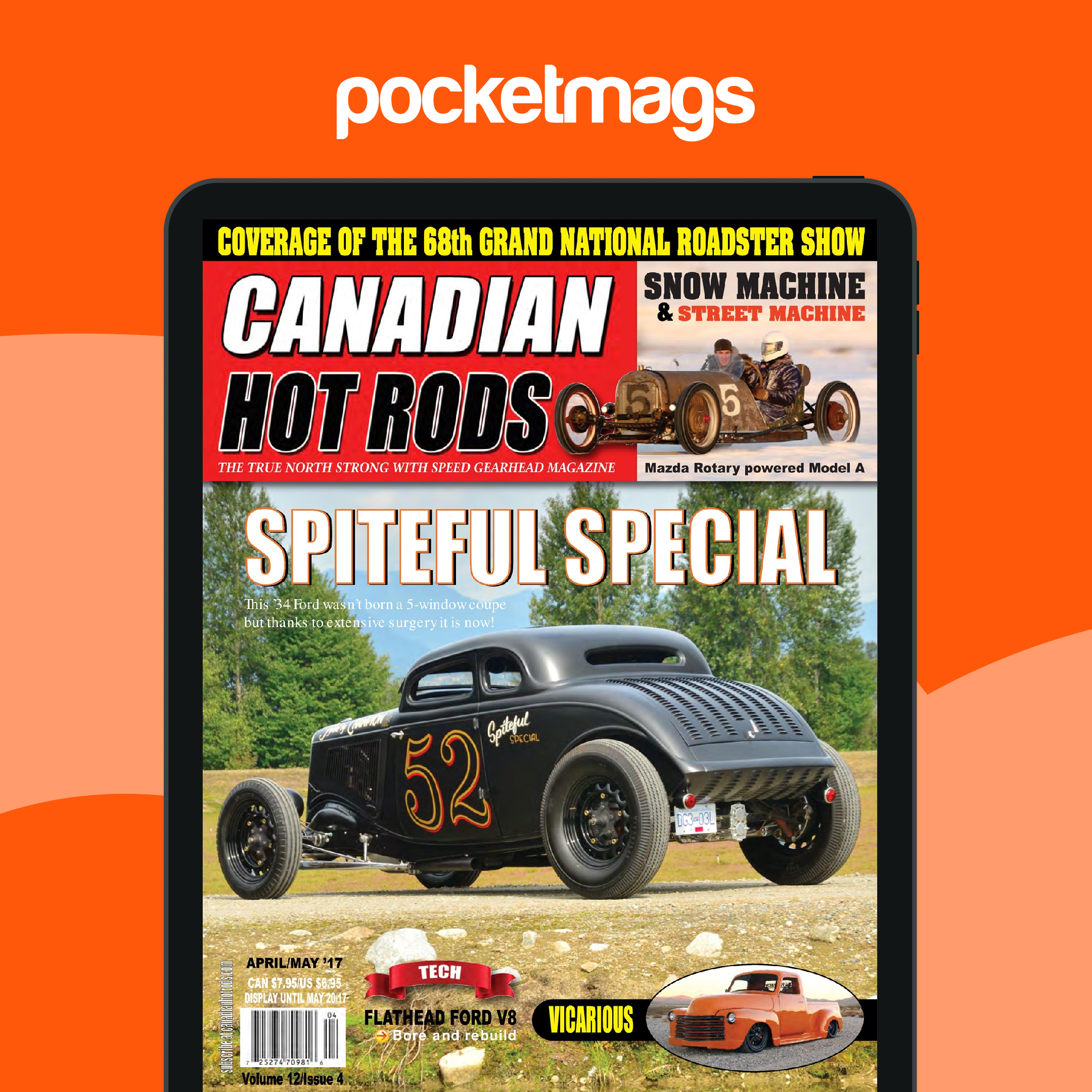 Canadian Hot Rods Magazine - APRIL/MAY 2017 Back Issue