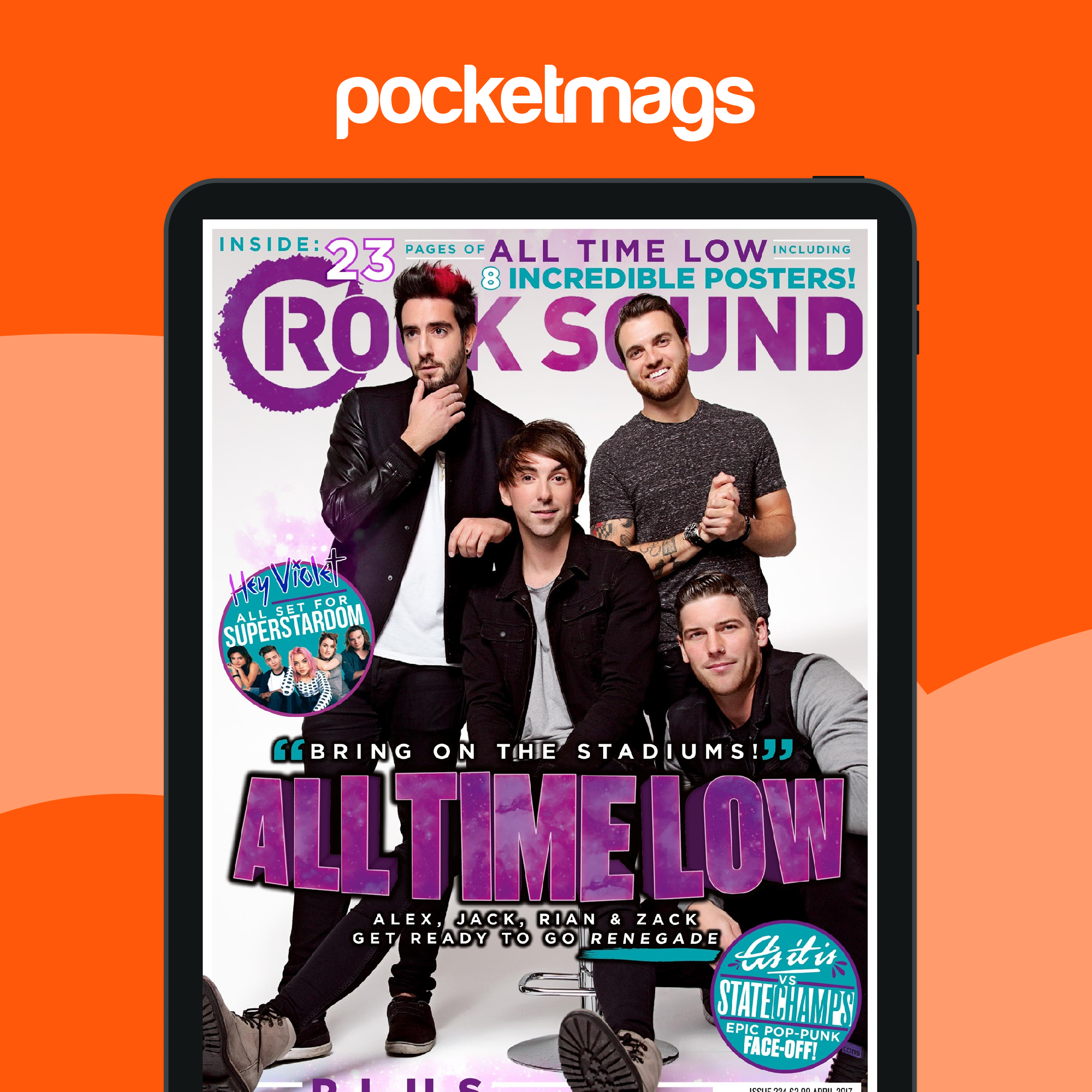 Rock Sound Magazine - All Time Low - 224 Edición anterior