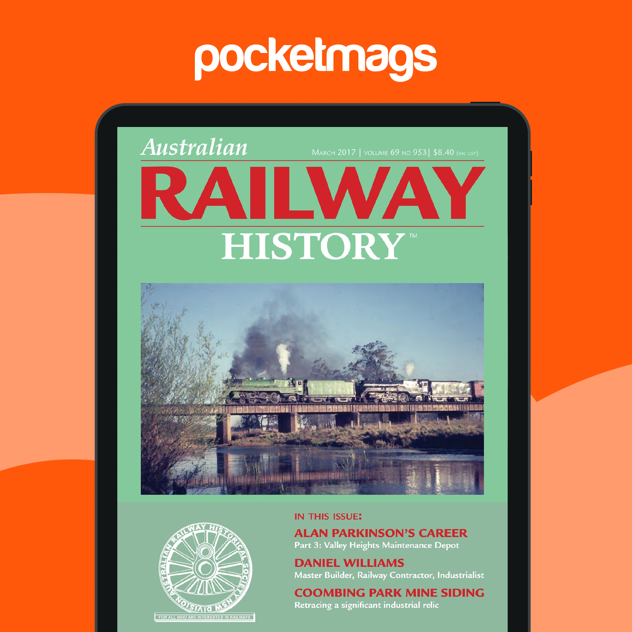 Australian Railway History Magazine - mar17 Retour à l'édition précédente