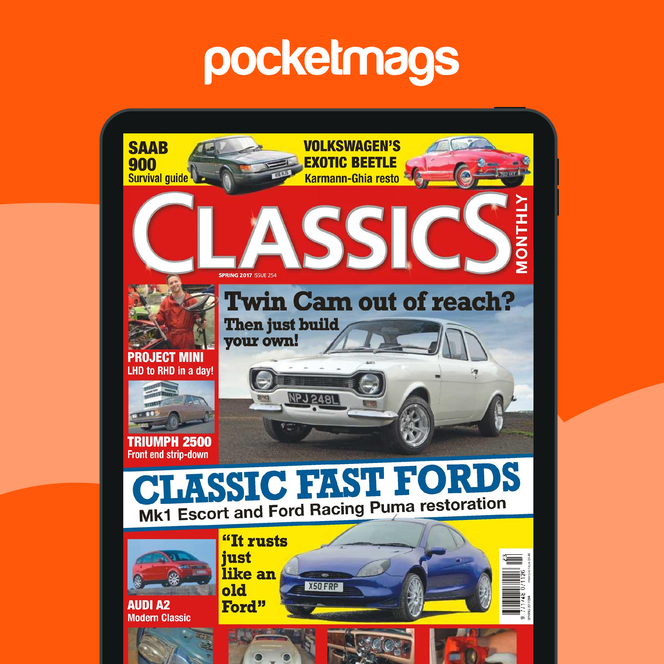 Classics World Magazine - No. 254 Classic Fast Fords Back Issue