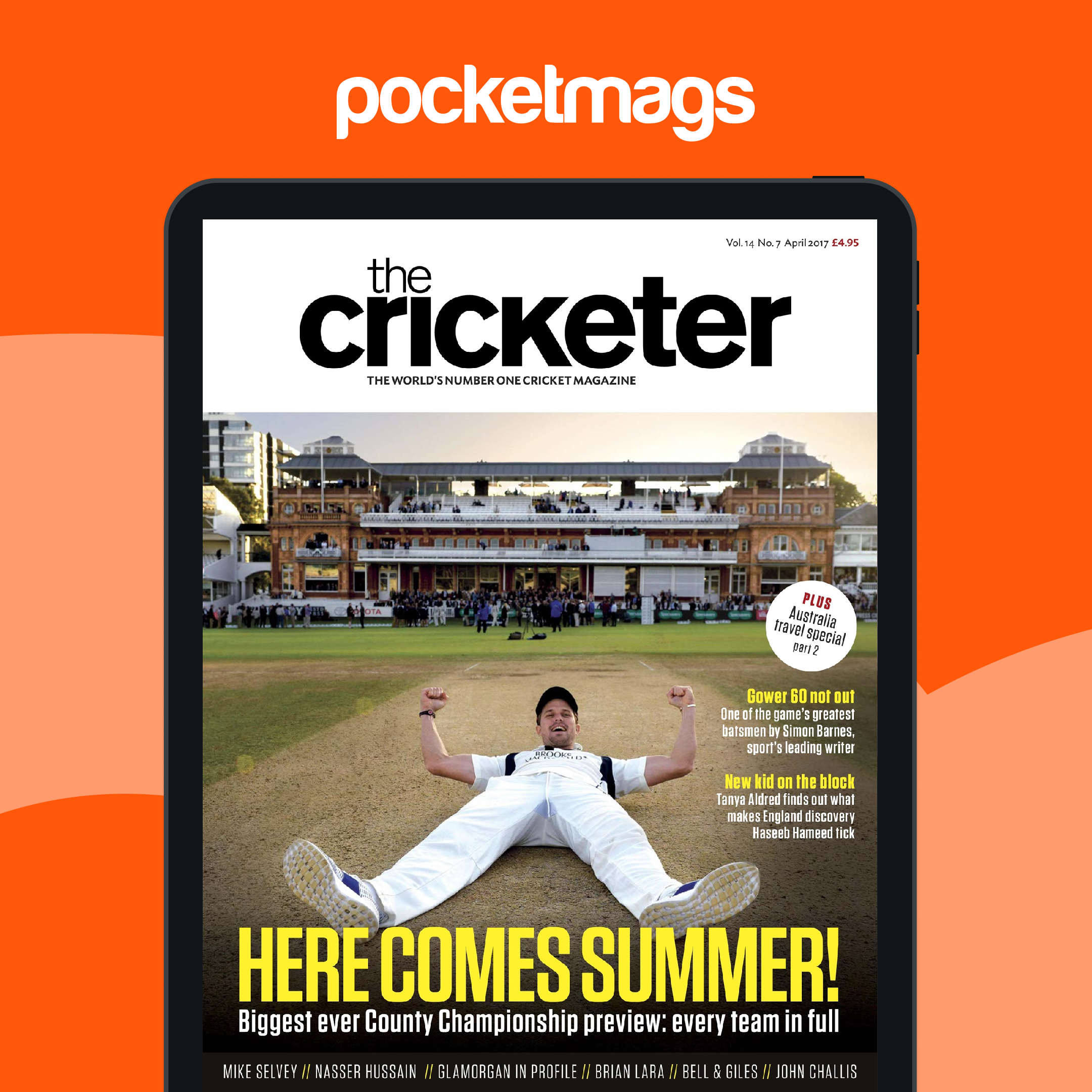 The Cricketer Magazine - April 2017 Retour à l'édition précédente