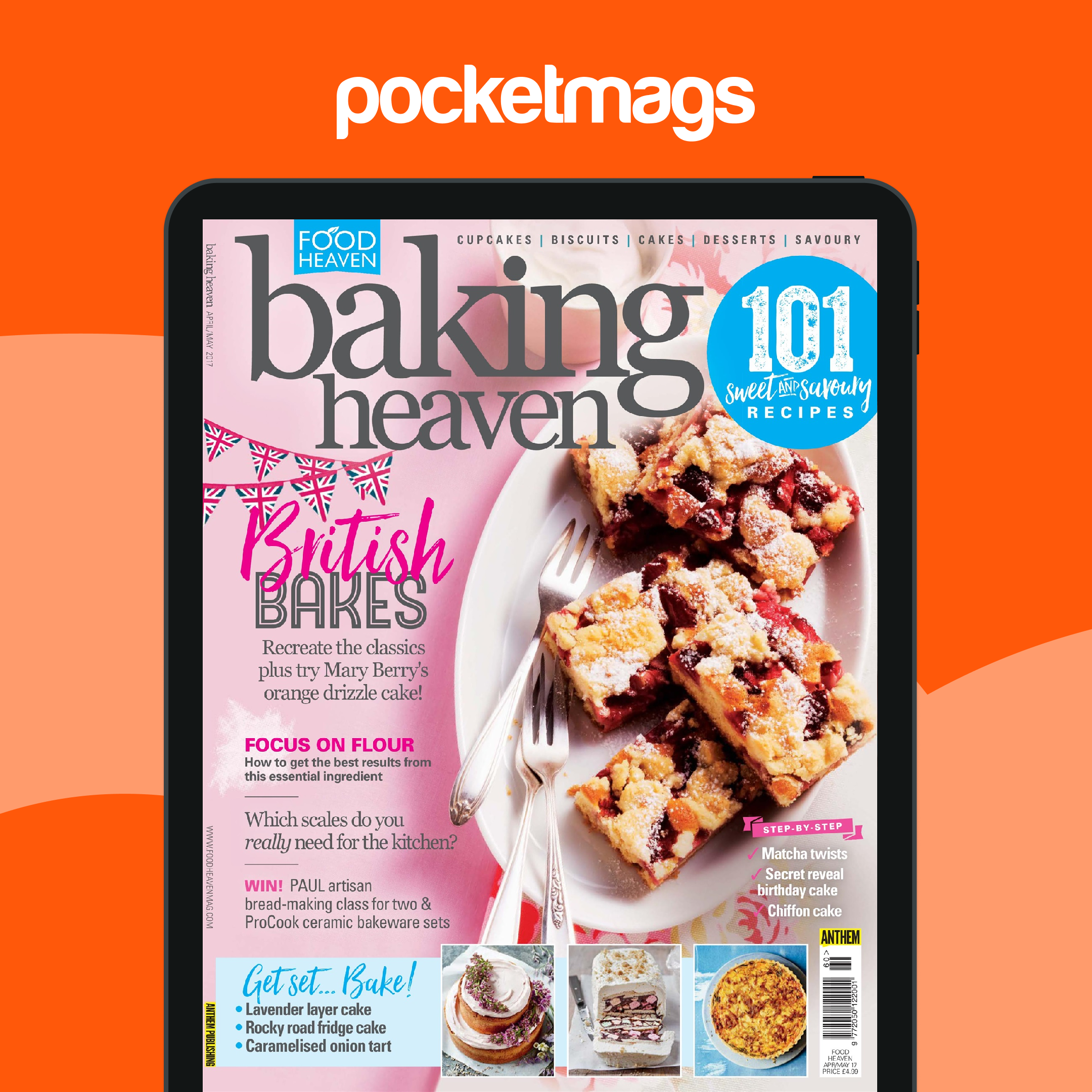 Cupcake Heaven Magazine - Baking Heaven April/May Back Issue