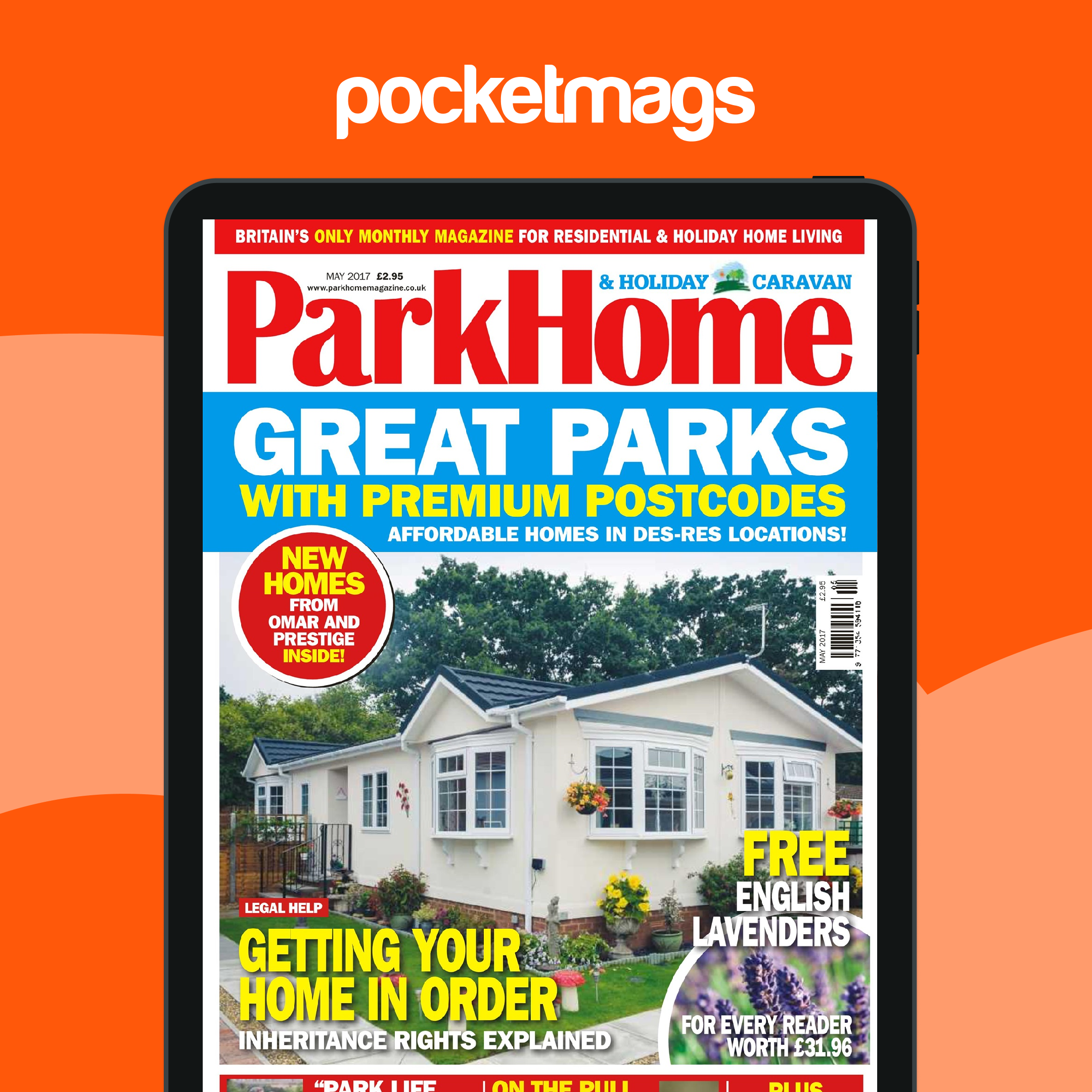 Park Home & Holiday Living Magazine - No. 686 Great Parks with preimum ...