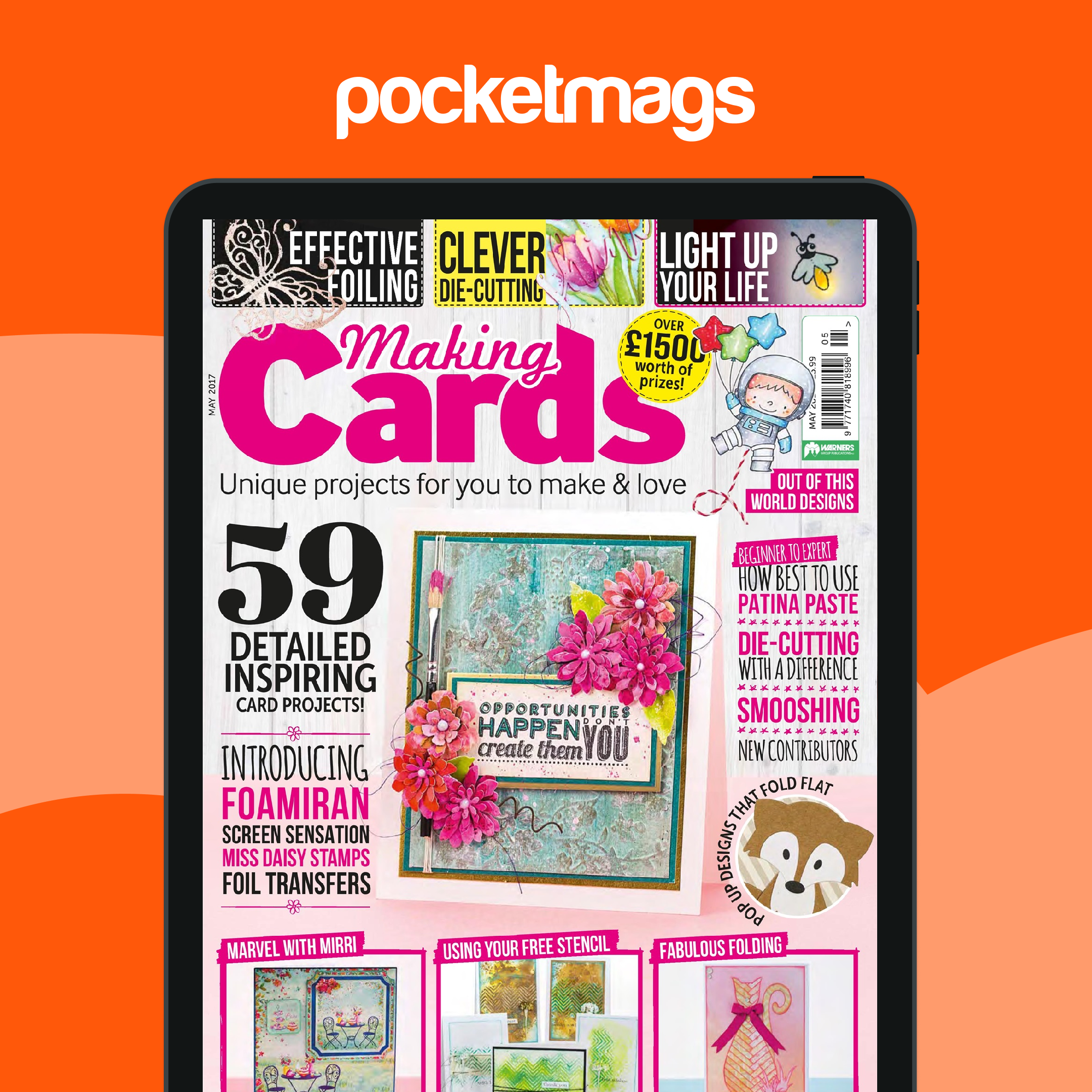 Making Cards & Papercraft Magazine - May 2017 Edición anterior