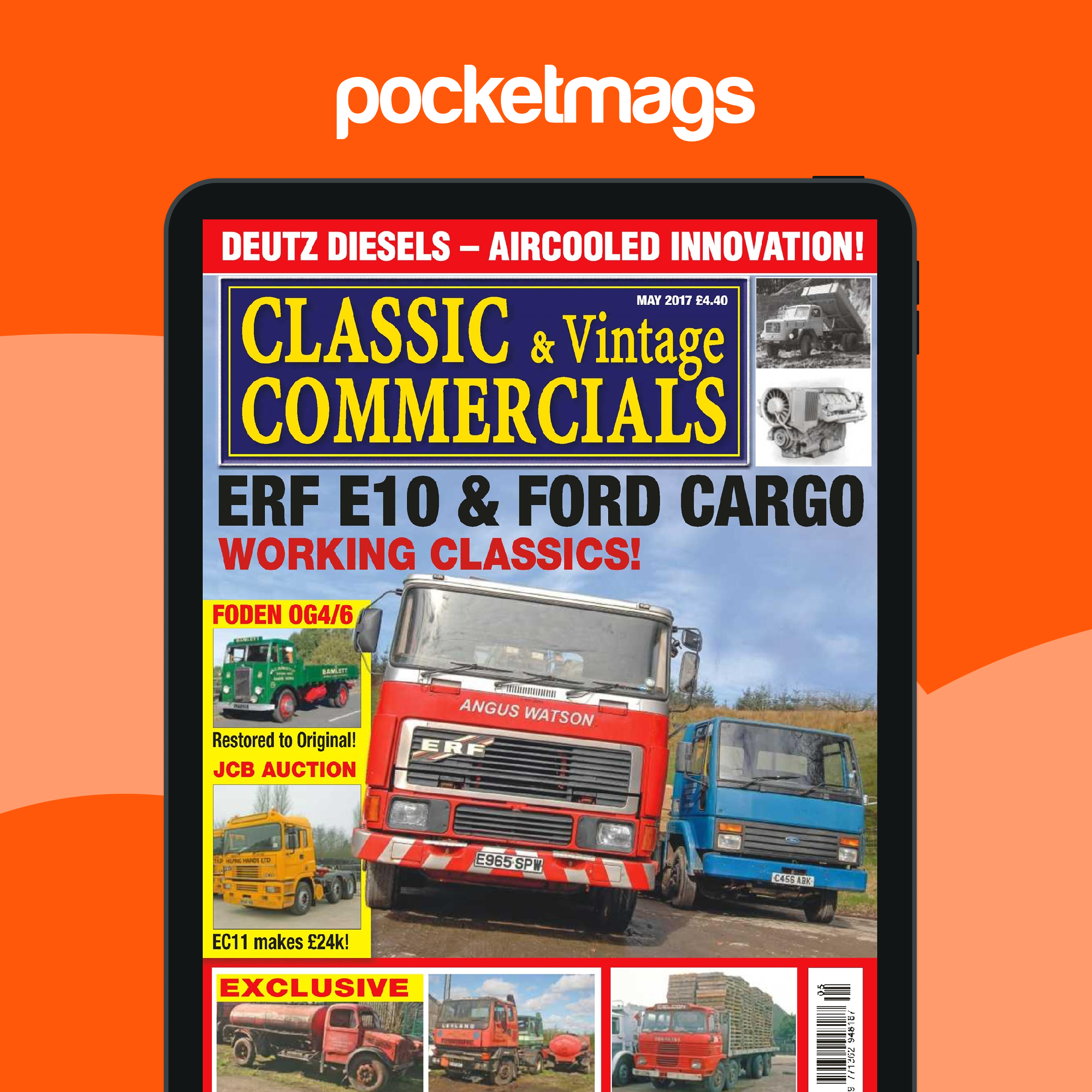 Classic & Vintage Commercials Magazine - Vol. 22 No. 9 ERF E10 & Ford ...