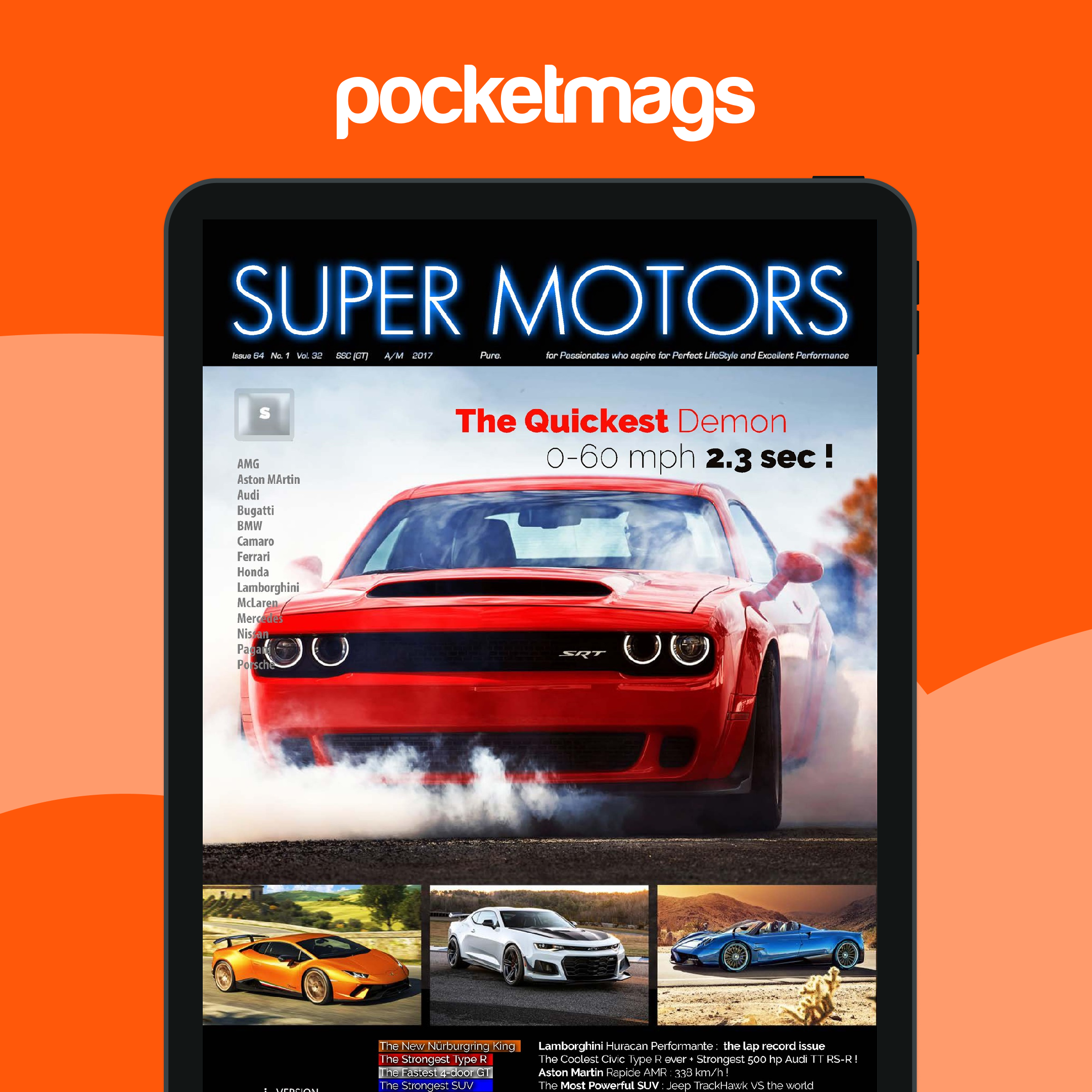 SUPER MOTORS Magazine - Issue 64 Edição anterior