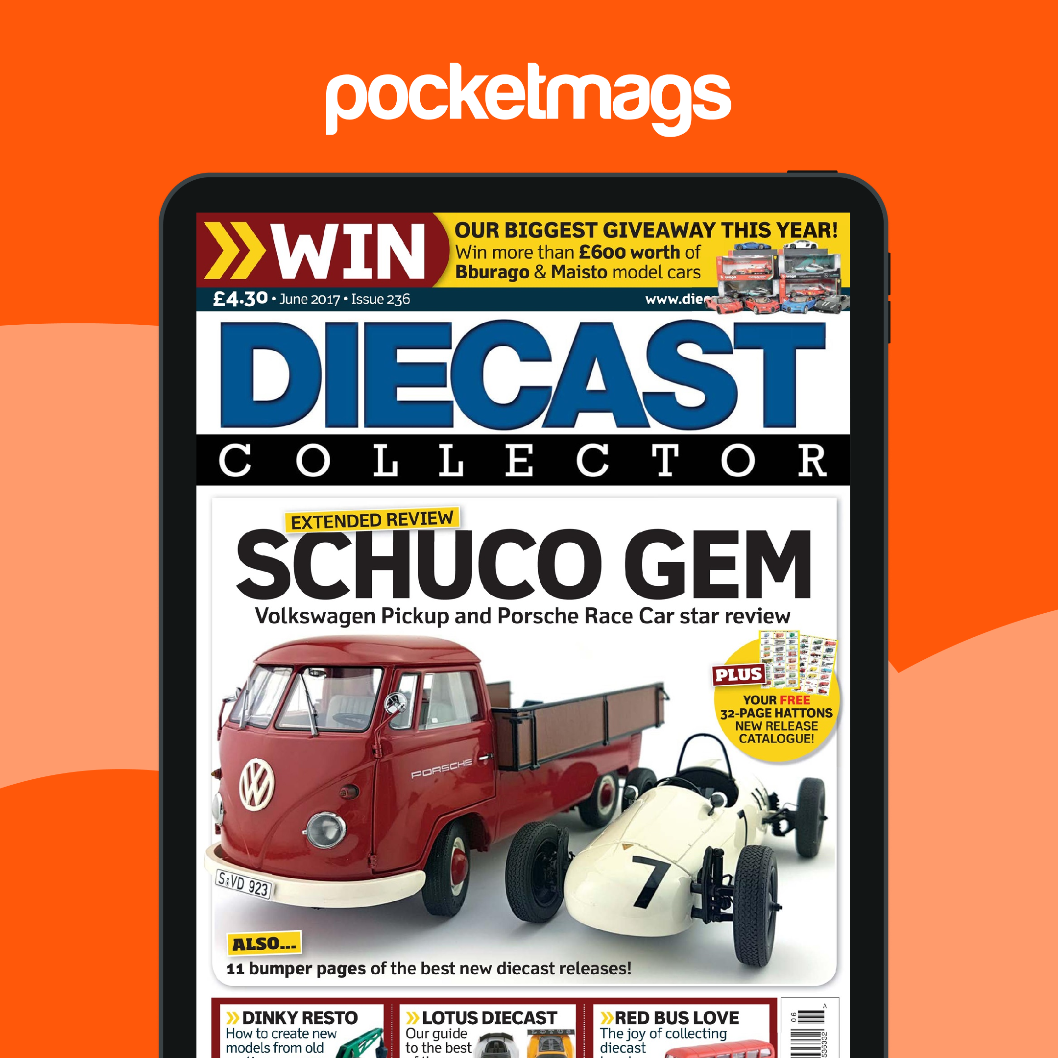 Diecast Collector Magazine - June 2017 Edición anterior