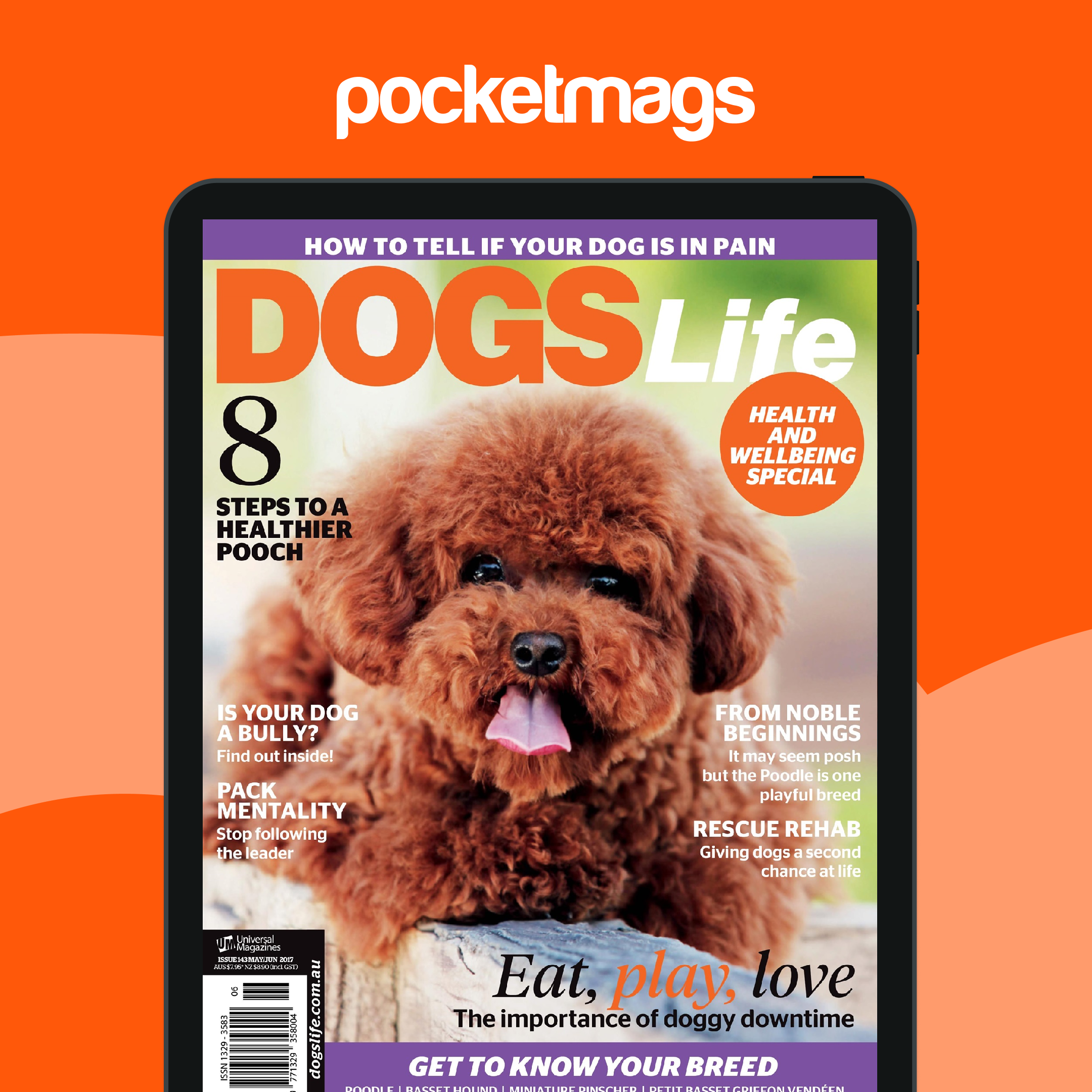 Dogs Life Magazine - Apr Issue#143 2017 Back Issue