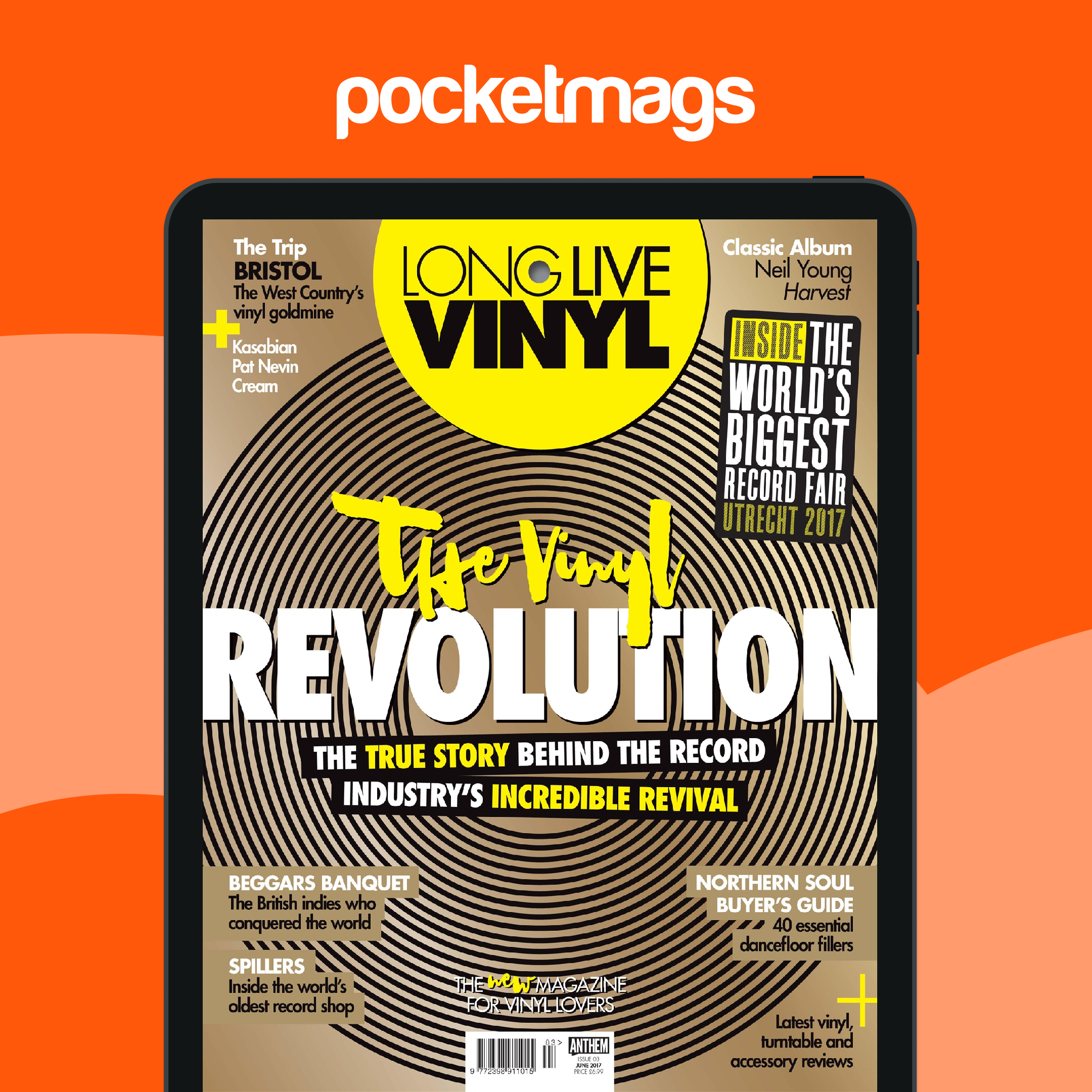 Long Live Vinyl Magazine - June 2017 Edición anterior