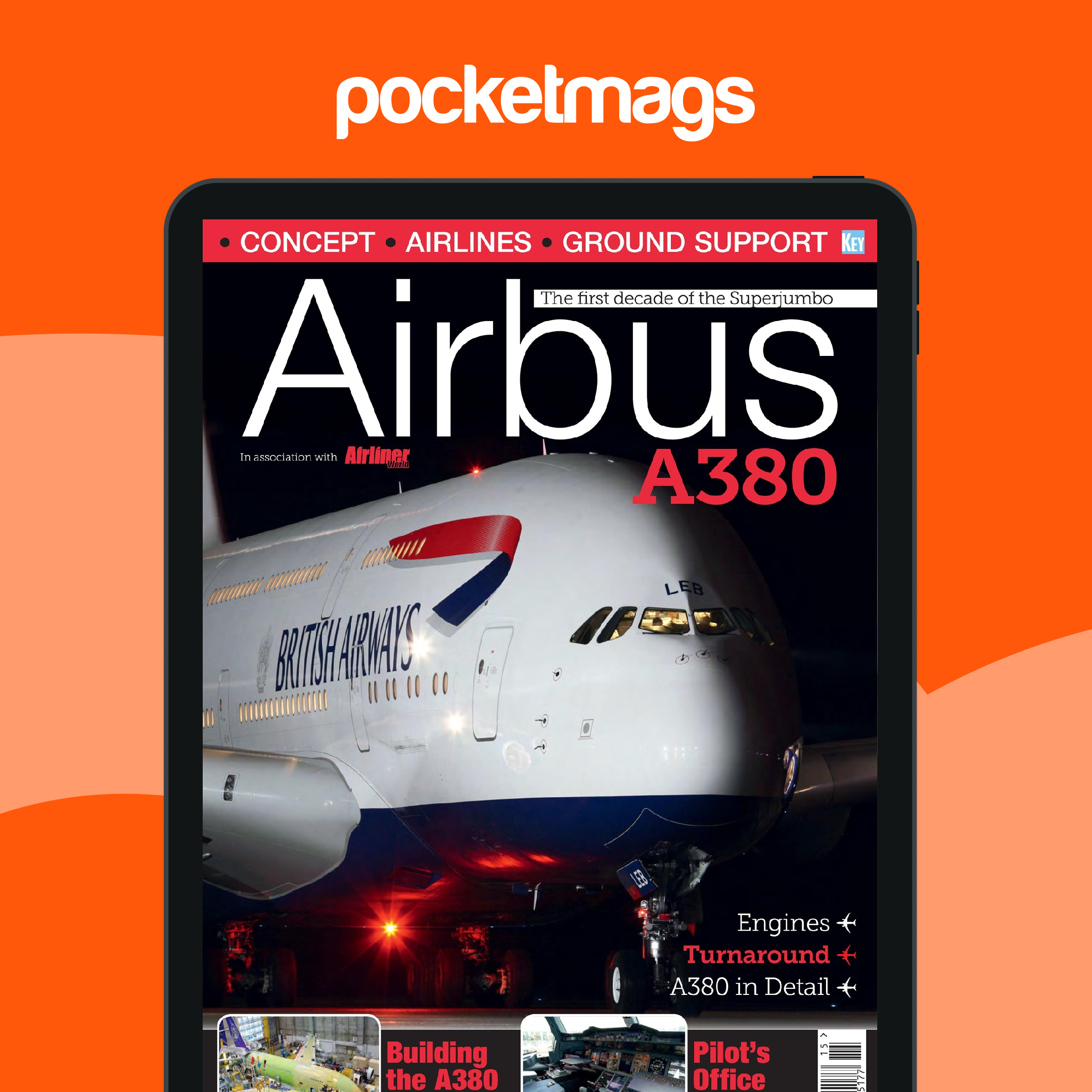 Airports of the World Magazine - Airbus A380 Edição especial
