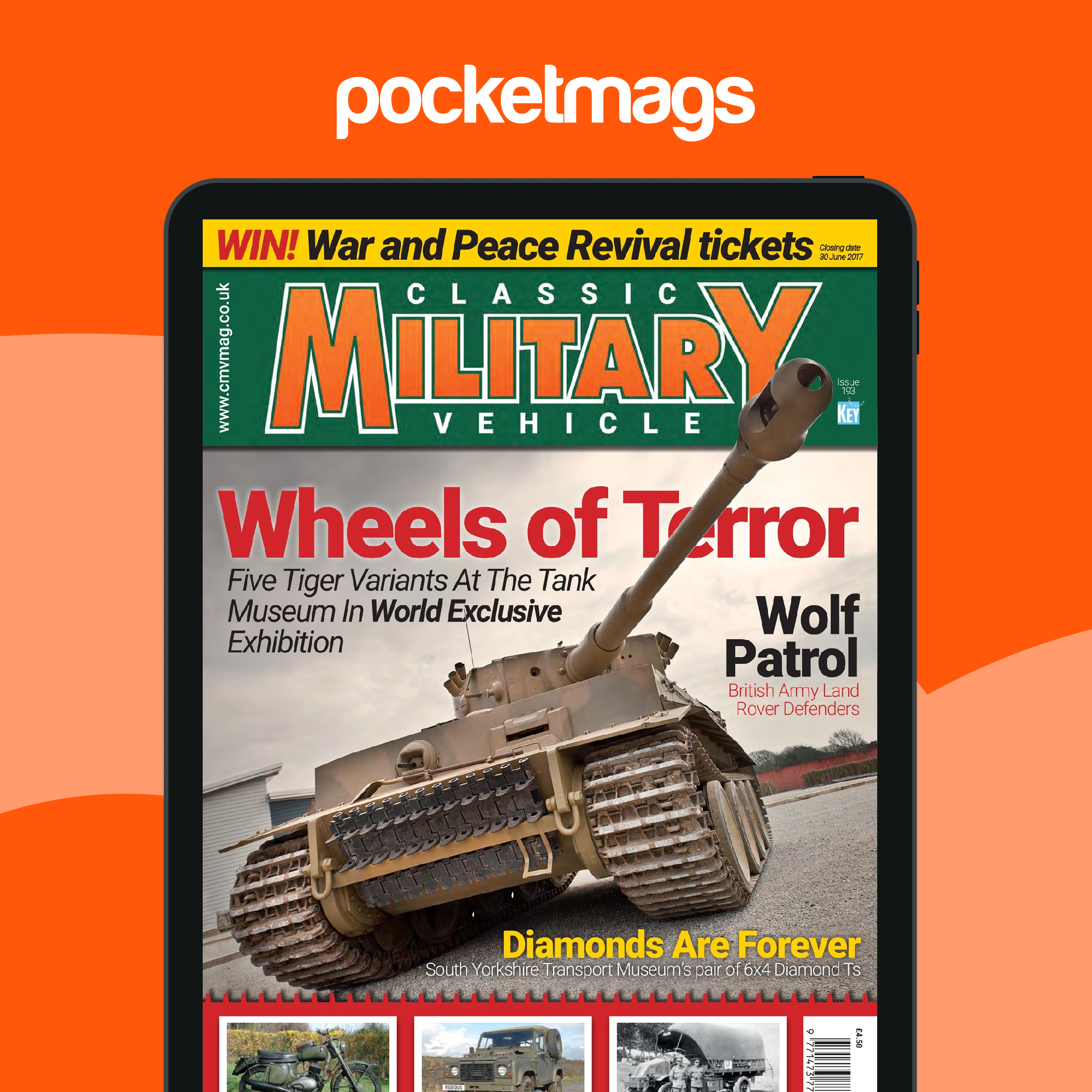 Classic Military Vehicle Magazine - June 2017 Edición anterior