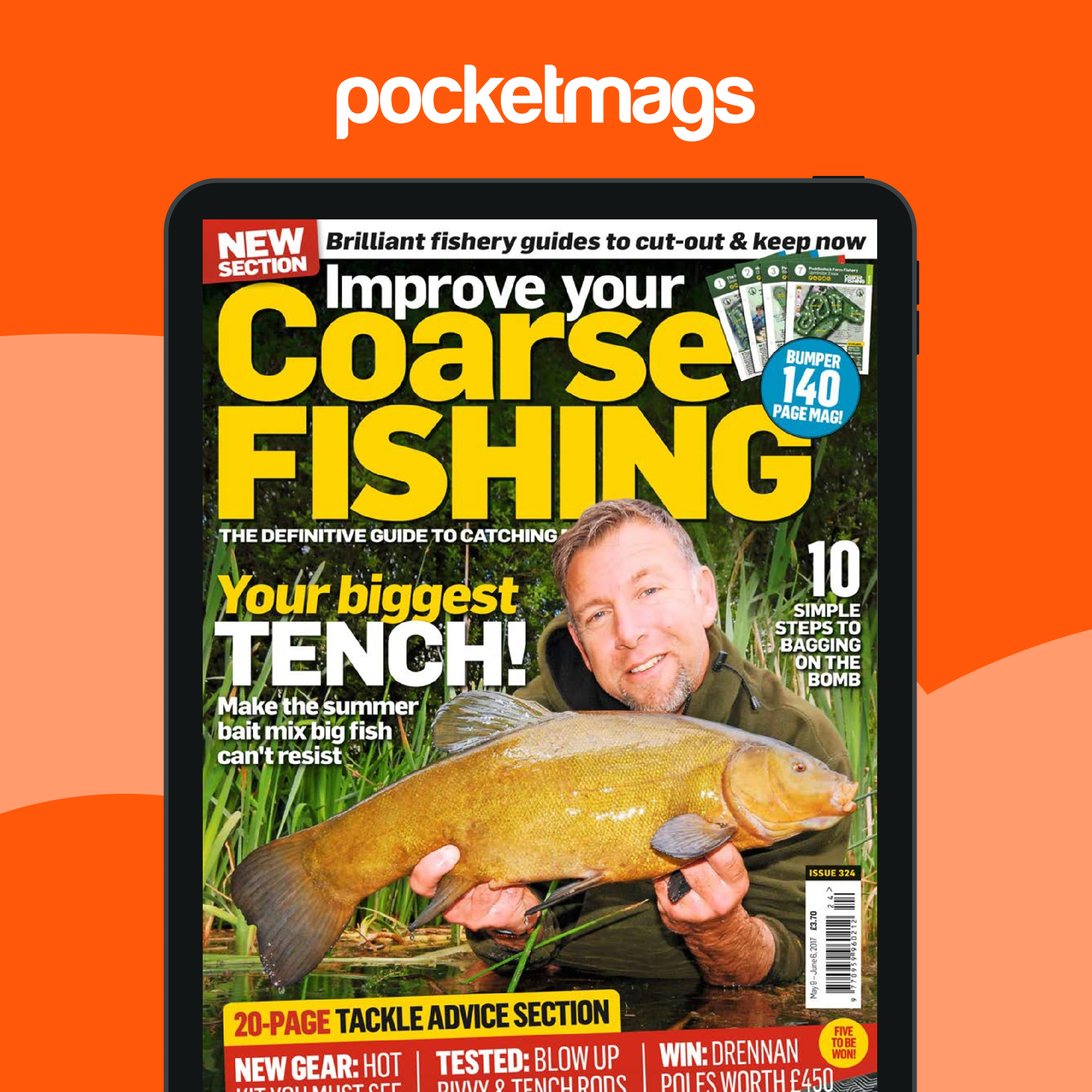 Improve Your Coarse Fishing Magazine - Issue 324 Back Issue