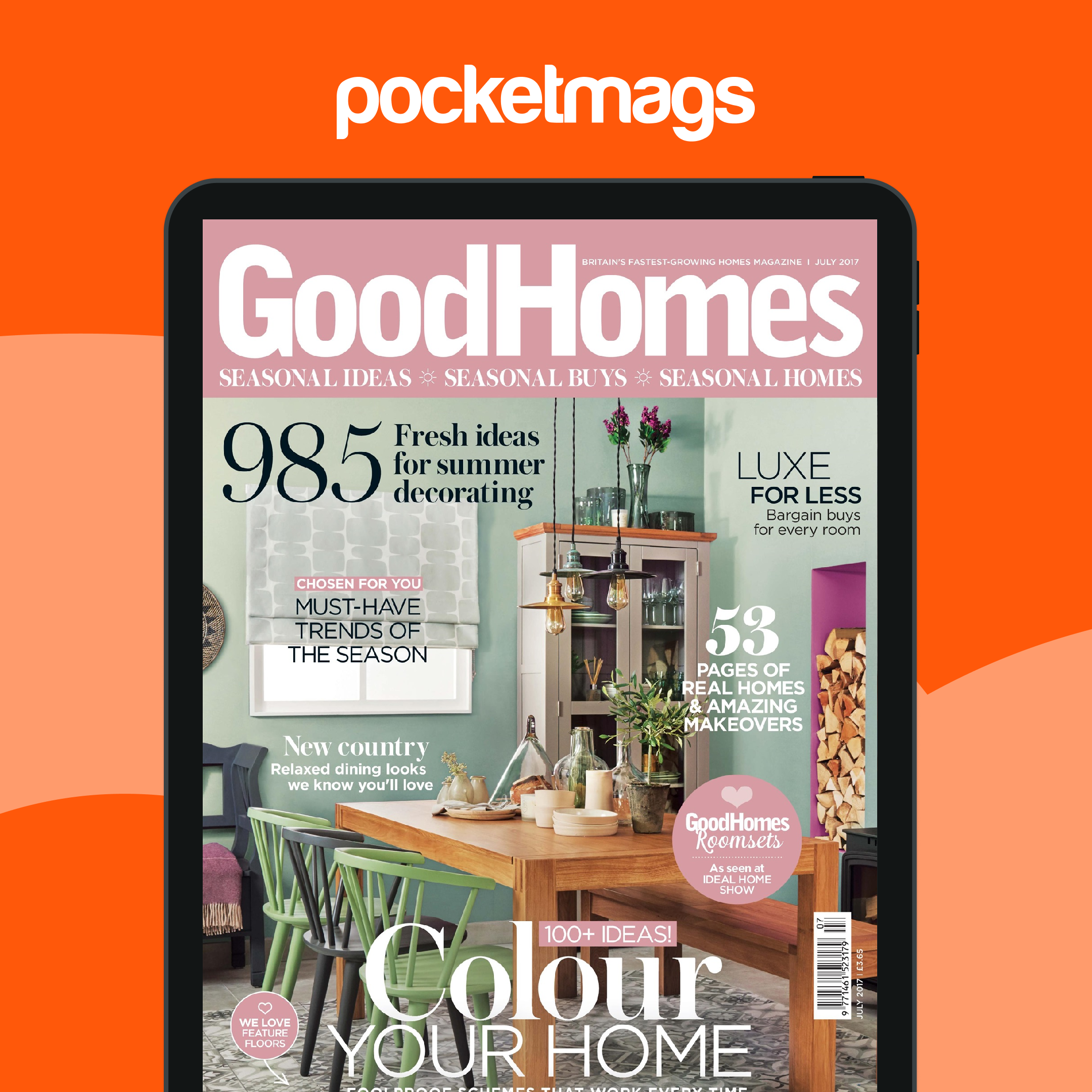 Good Homes Magazine - July 2017 Back Issue