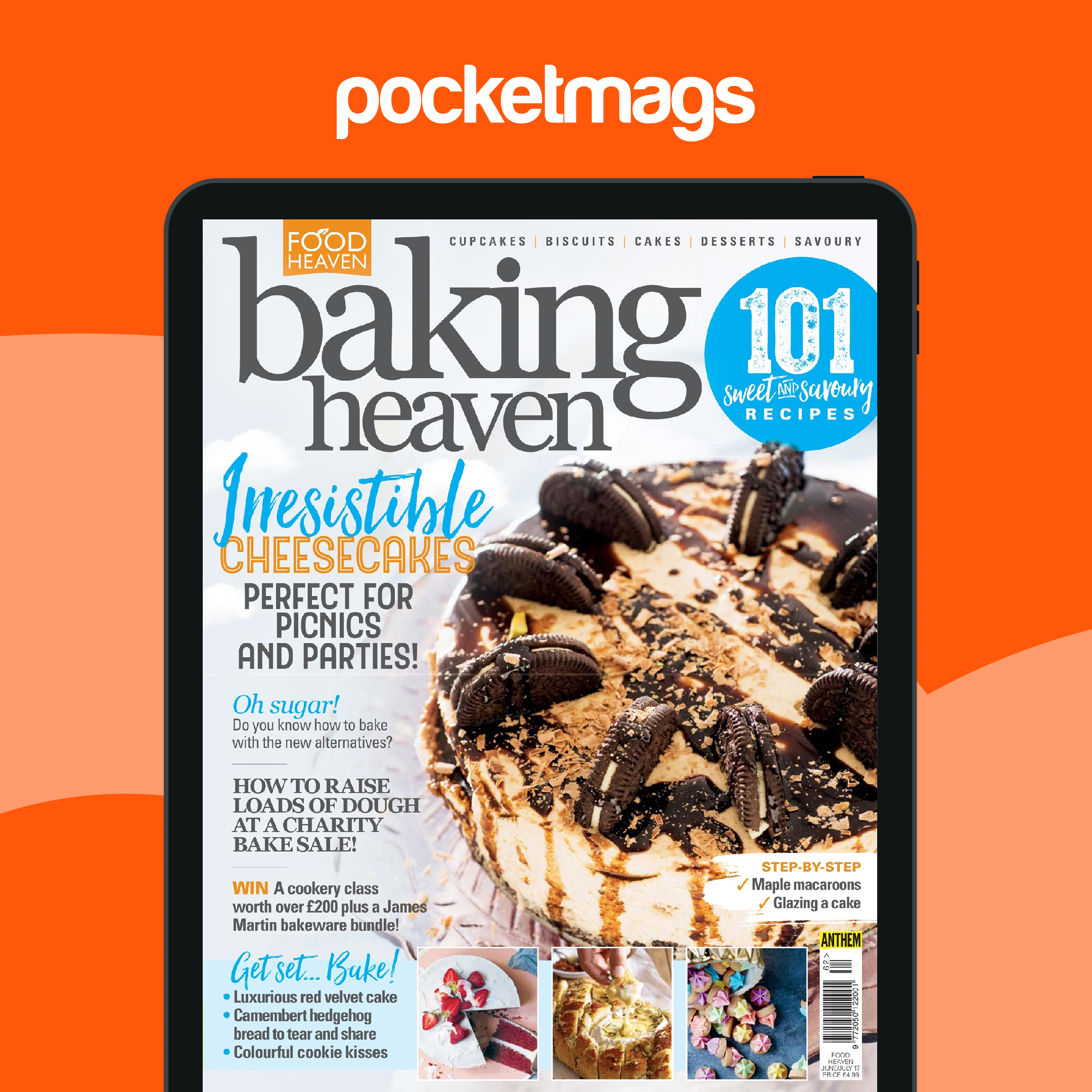 Cupcake Heaven Magazine - Baking Heaven June/July Edición anterior