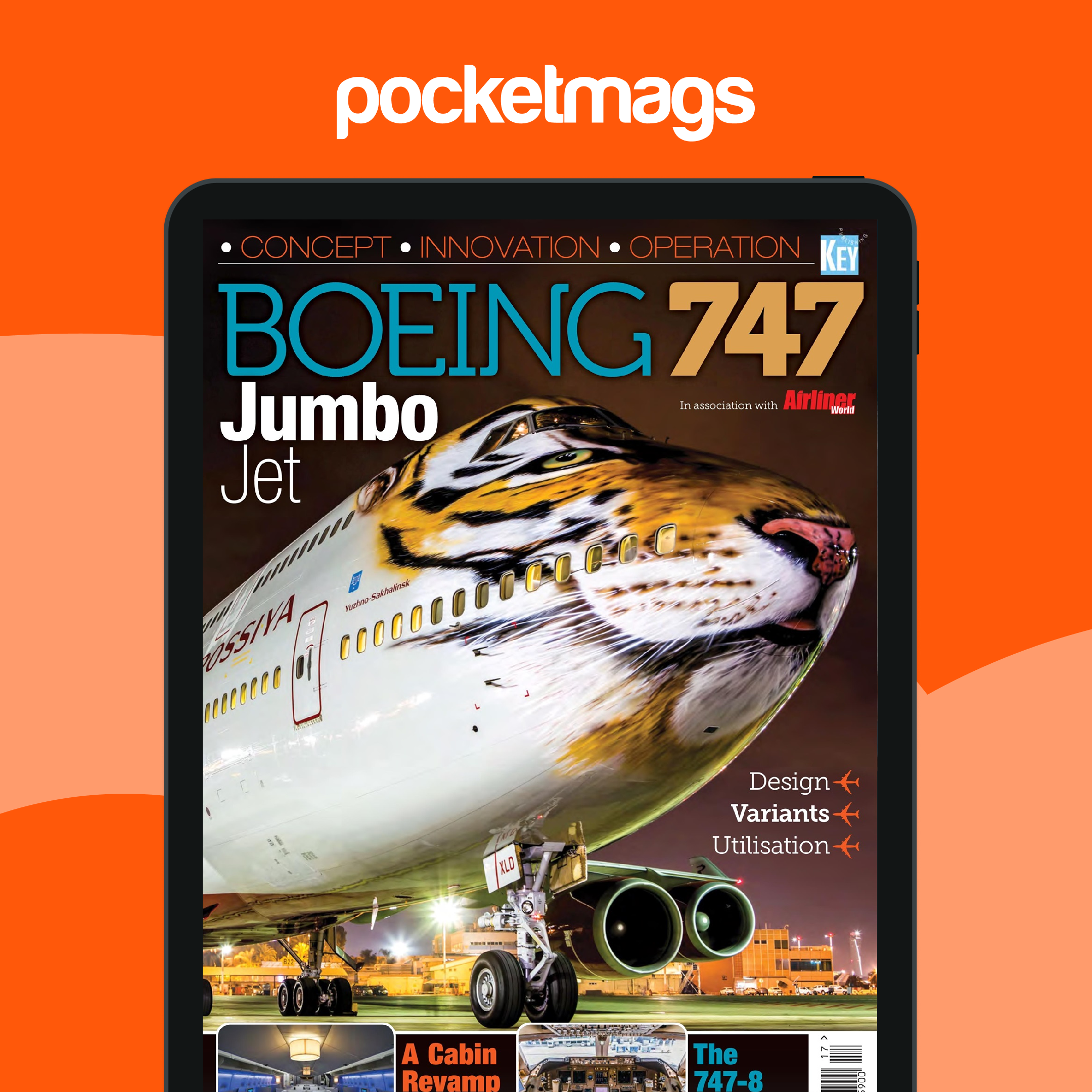 Airports of the World Magazine - Boeing 747 Edição especial