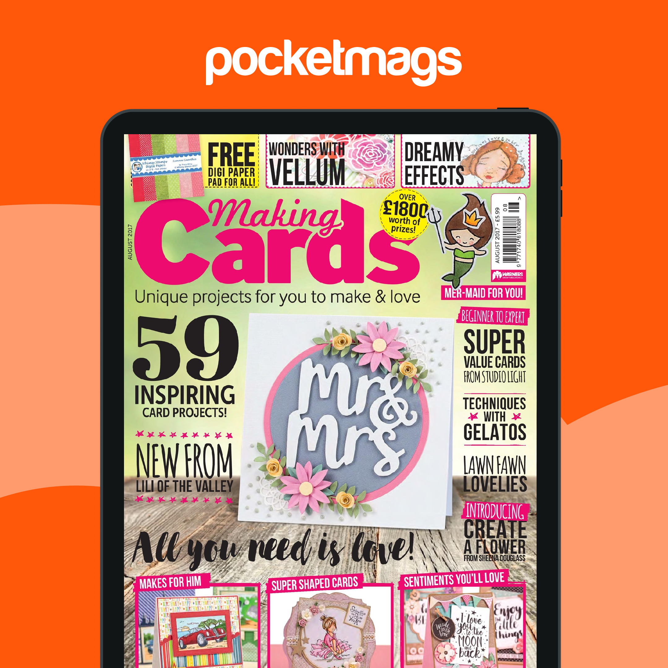 Making Cards & Papercraft Magazine - August 2017 Edición anterior