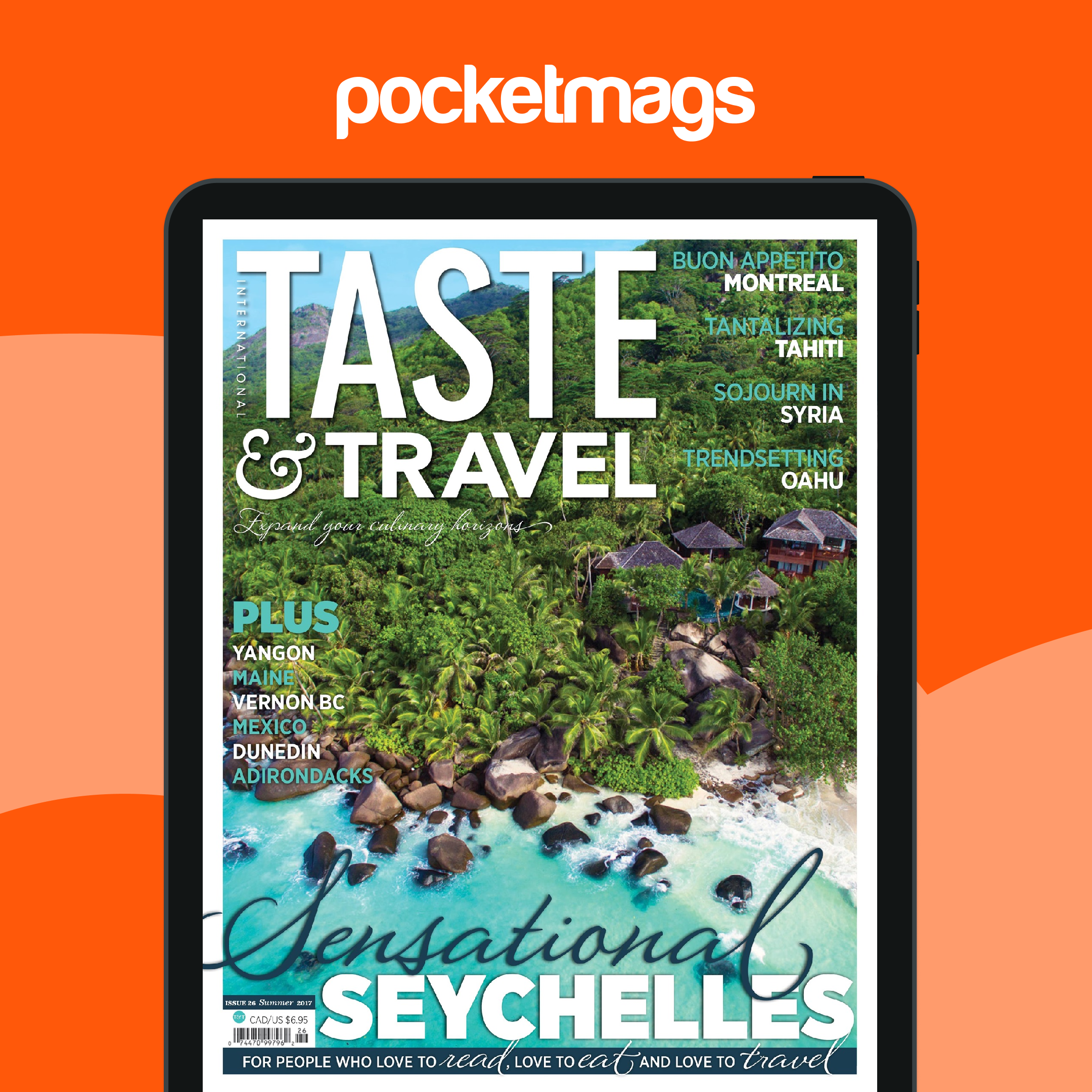 Taste & Travel International Magazine - Summer 2017 Retour à l'édition ...