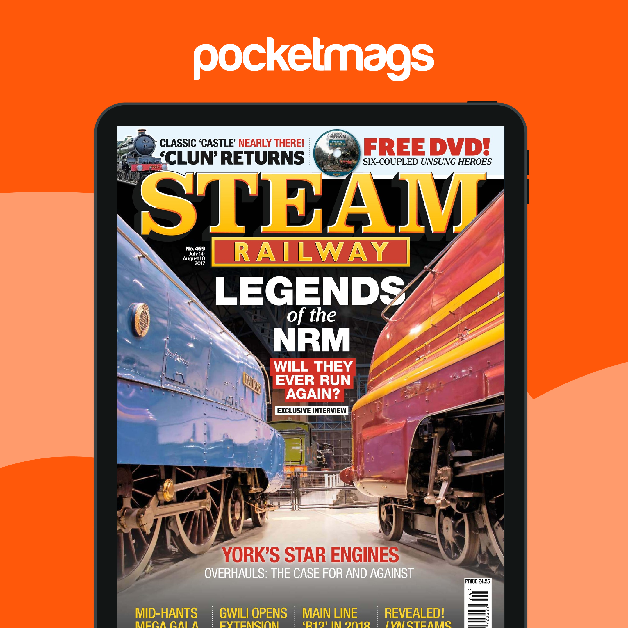 Steam Railway Magazine - Issue 469 Edición anterior