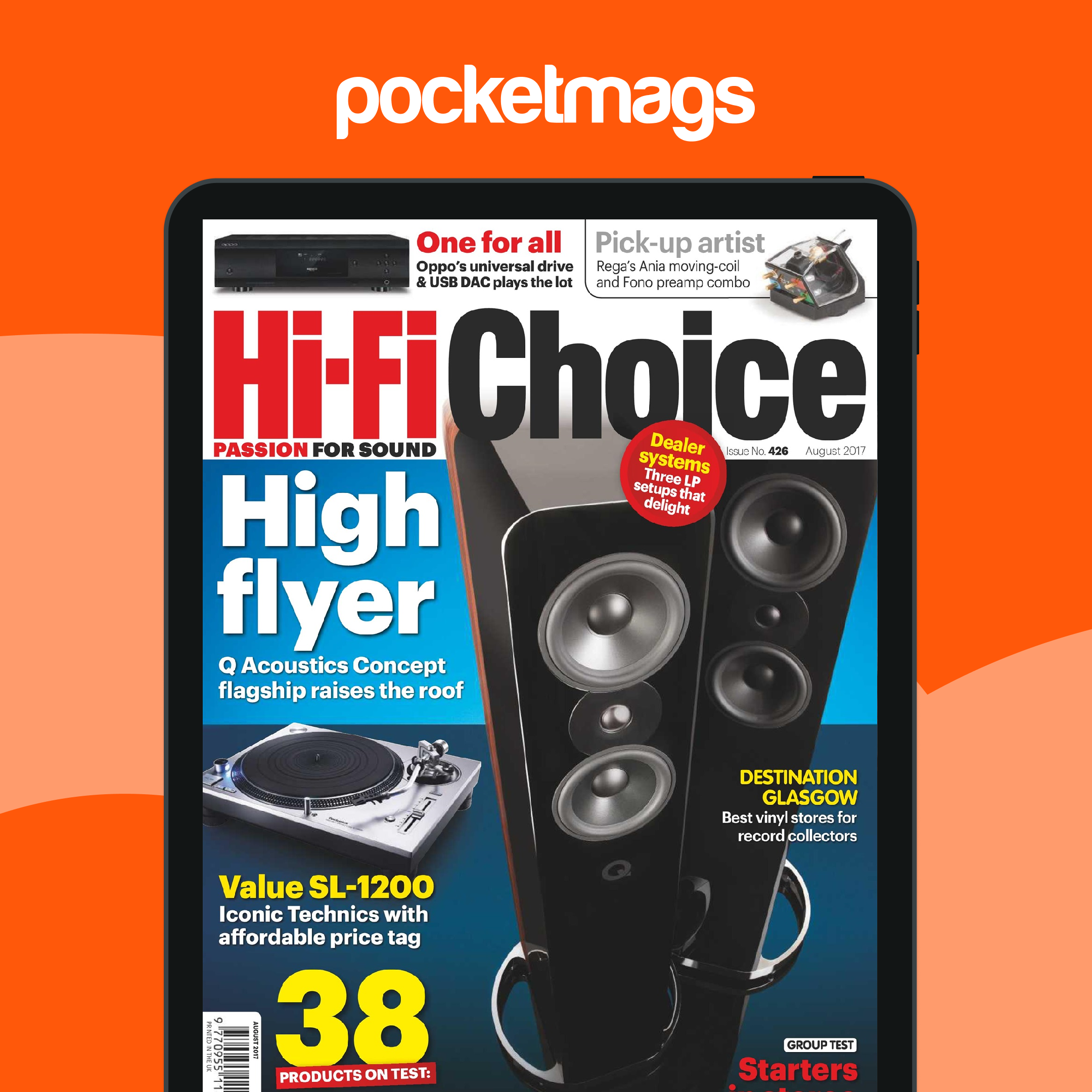 Hi-Fi Choice Magazine - August 2017 Back Issue