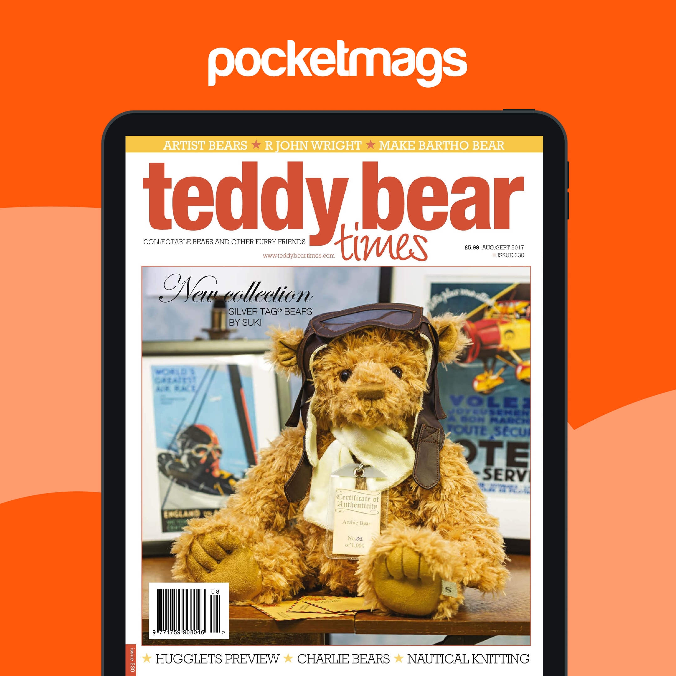 Teddy Bear Times Magazine - Issue 230 Edición anterior