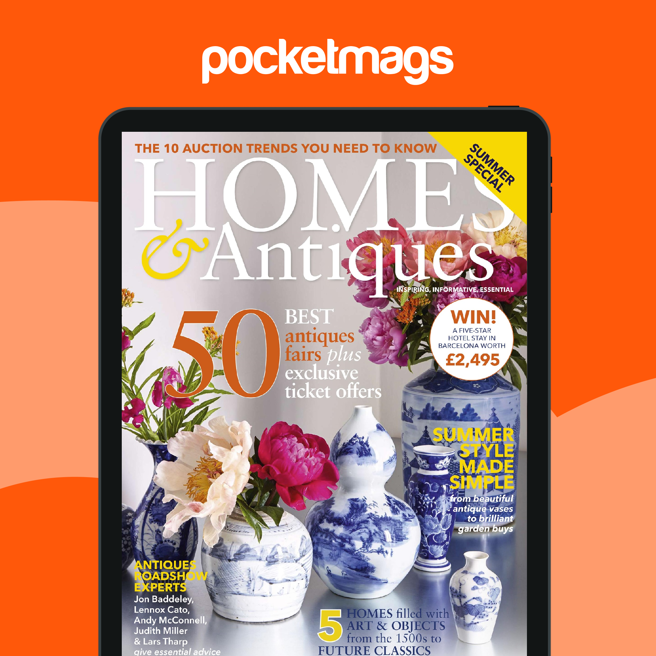 Homes & Antiques Magazine - Summer 2017 Edición anterior