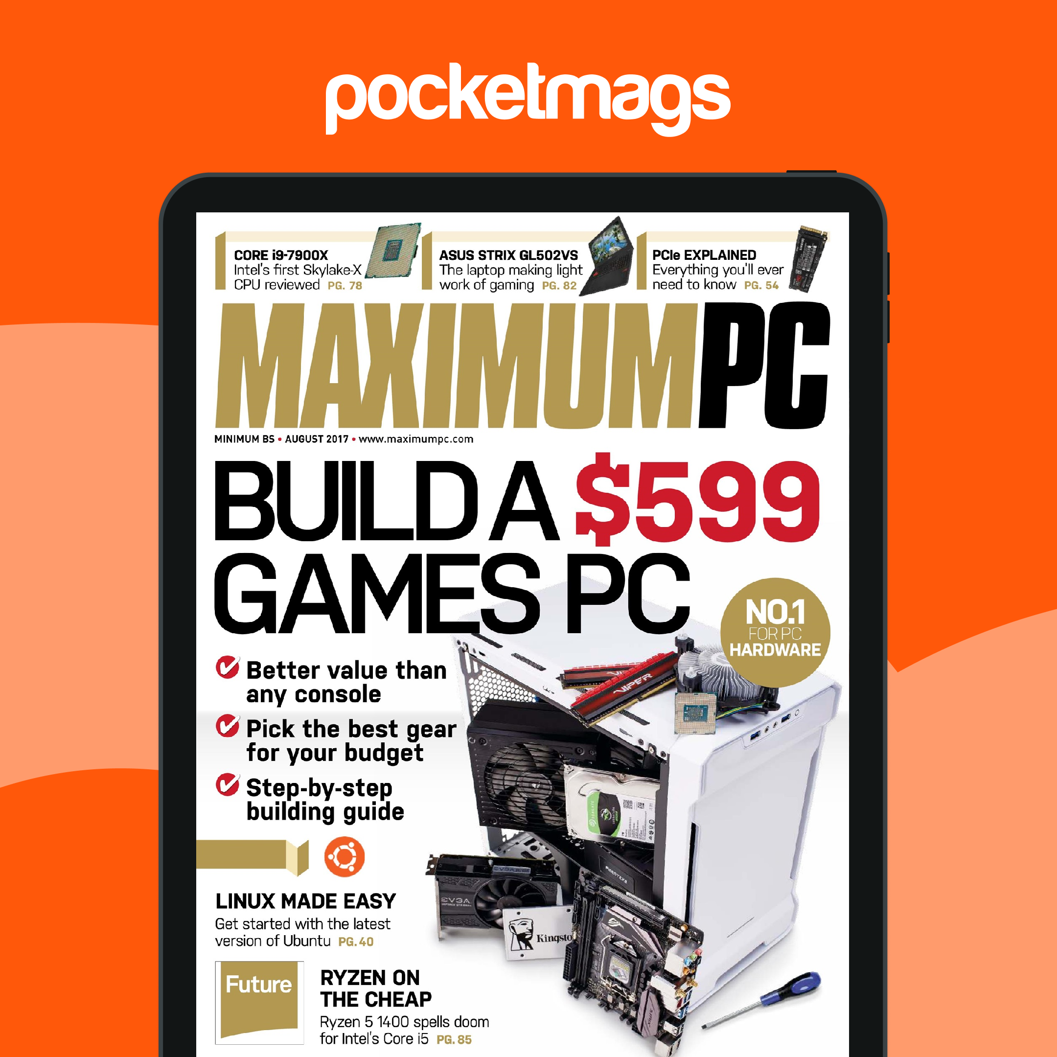 Maximum PC Magazine - August 2017 Edición anterior