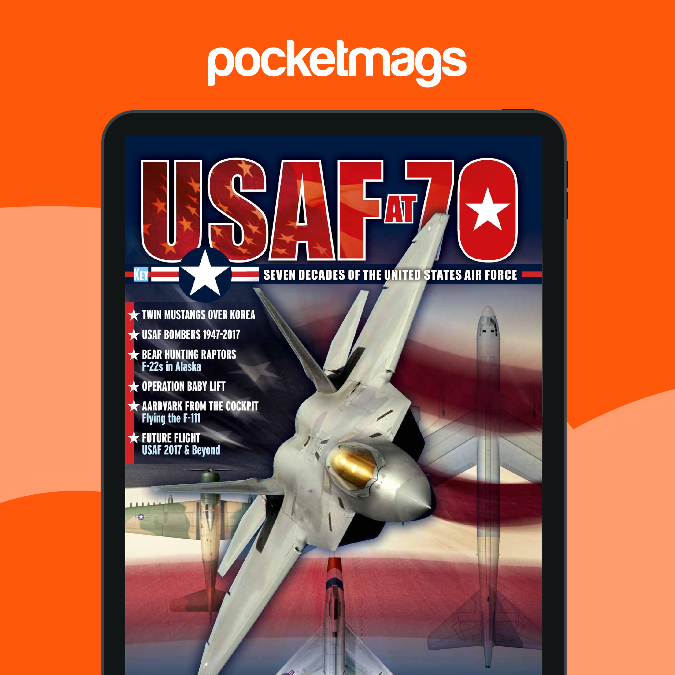 Combat Aircraft Journal Magazine - USAF 70th Édition spéciale