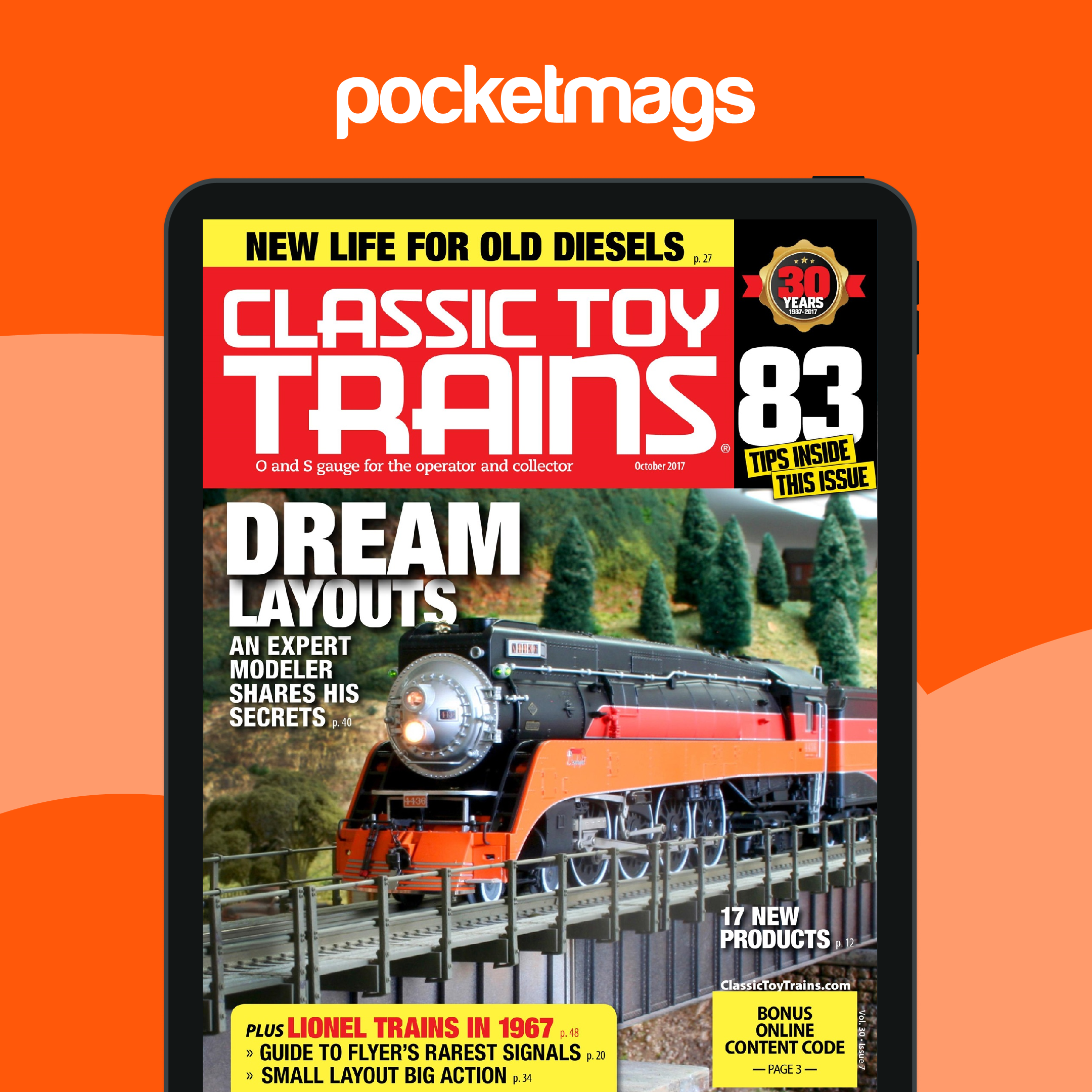 Classic Toy Trains Magazine - October 2017 Edição anterior