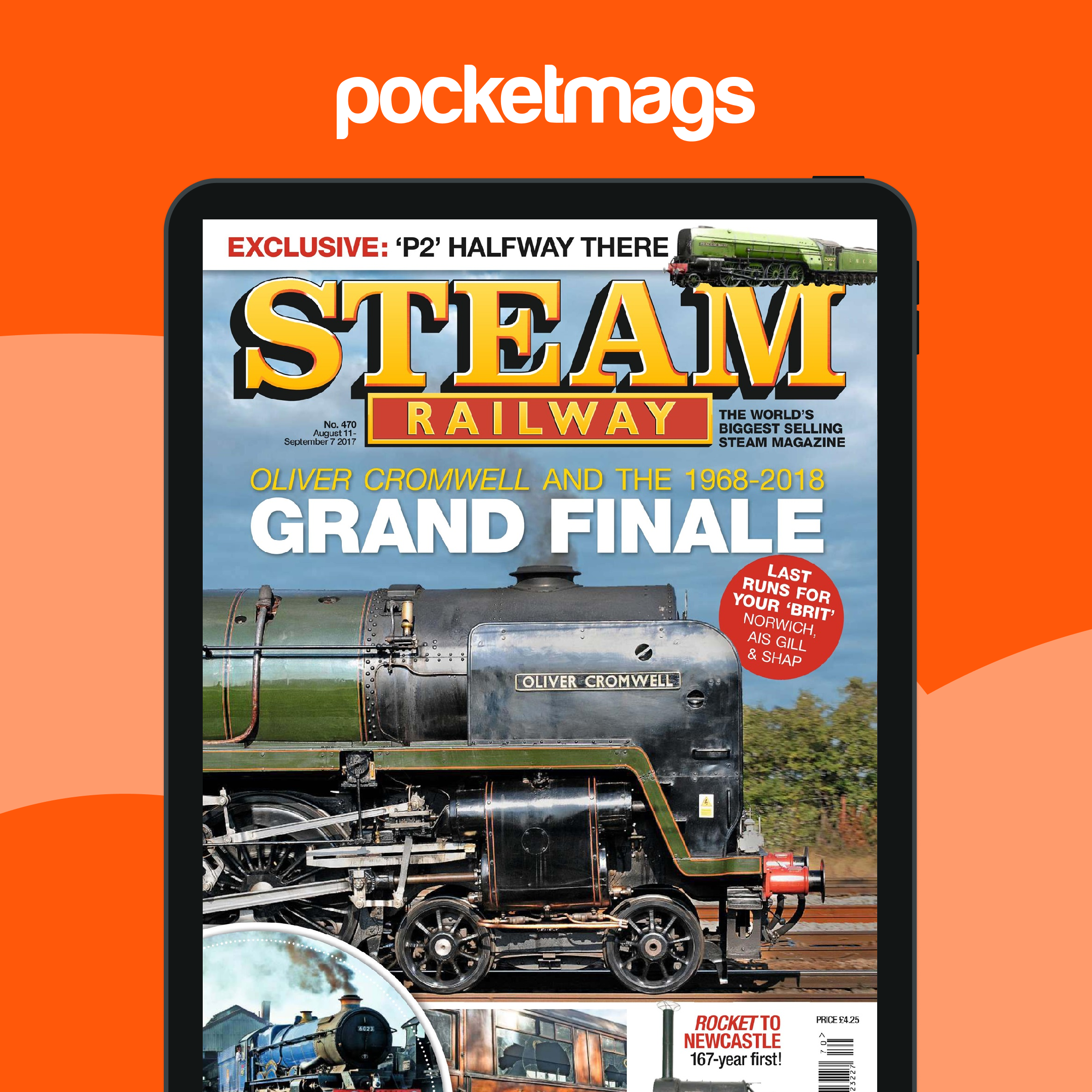 Steam Railway Magazine - Issue 470 Back Issue