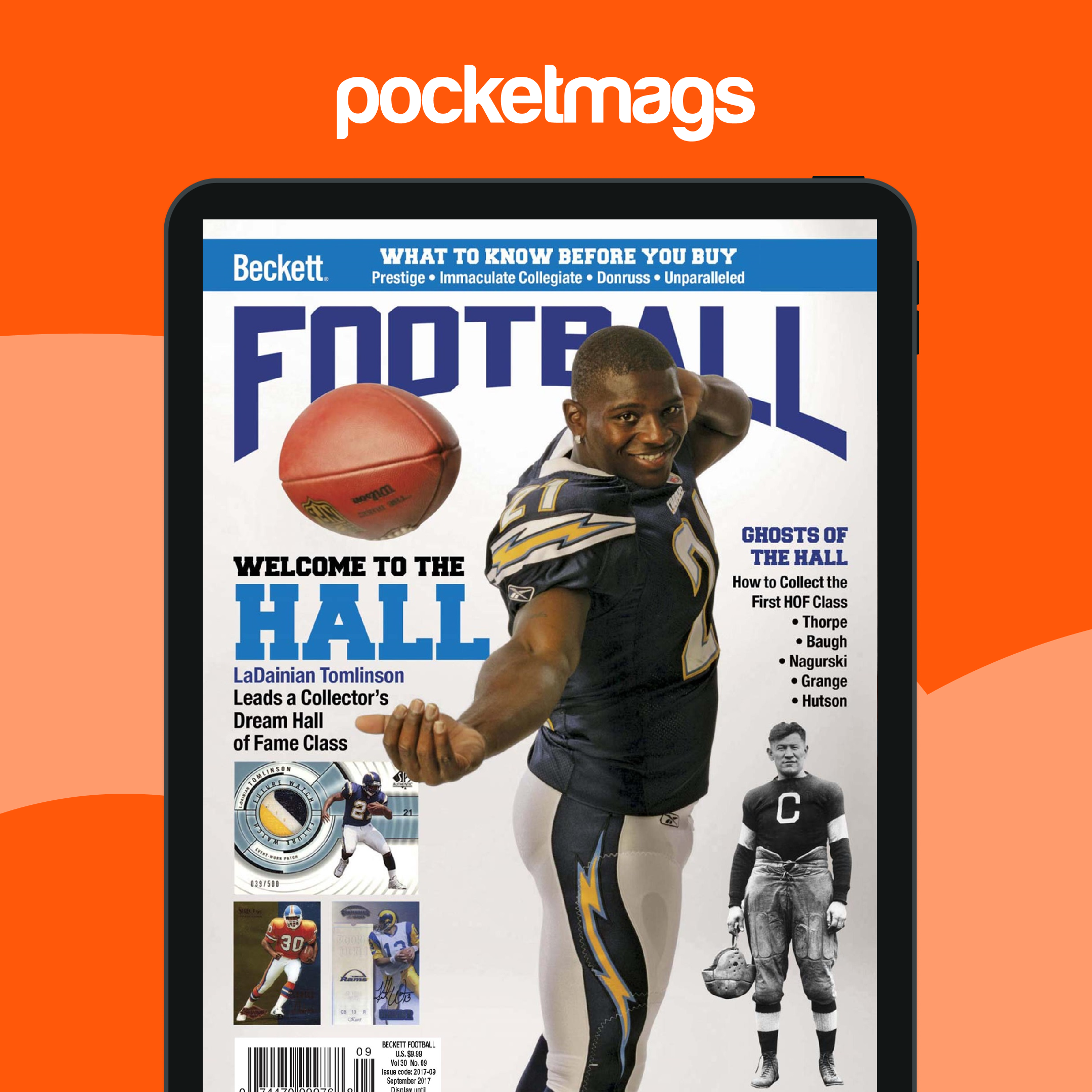 Beckett Football Magazine - September 2017 Back Issue