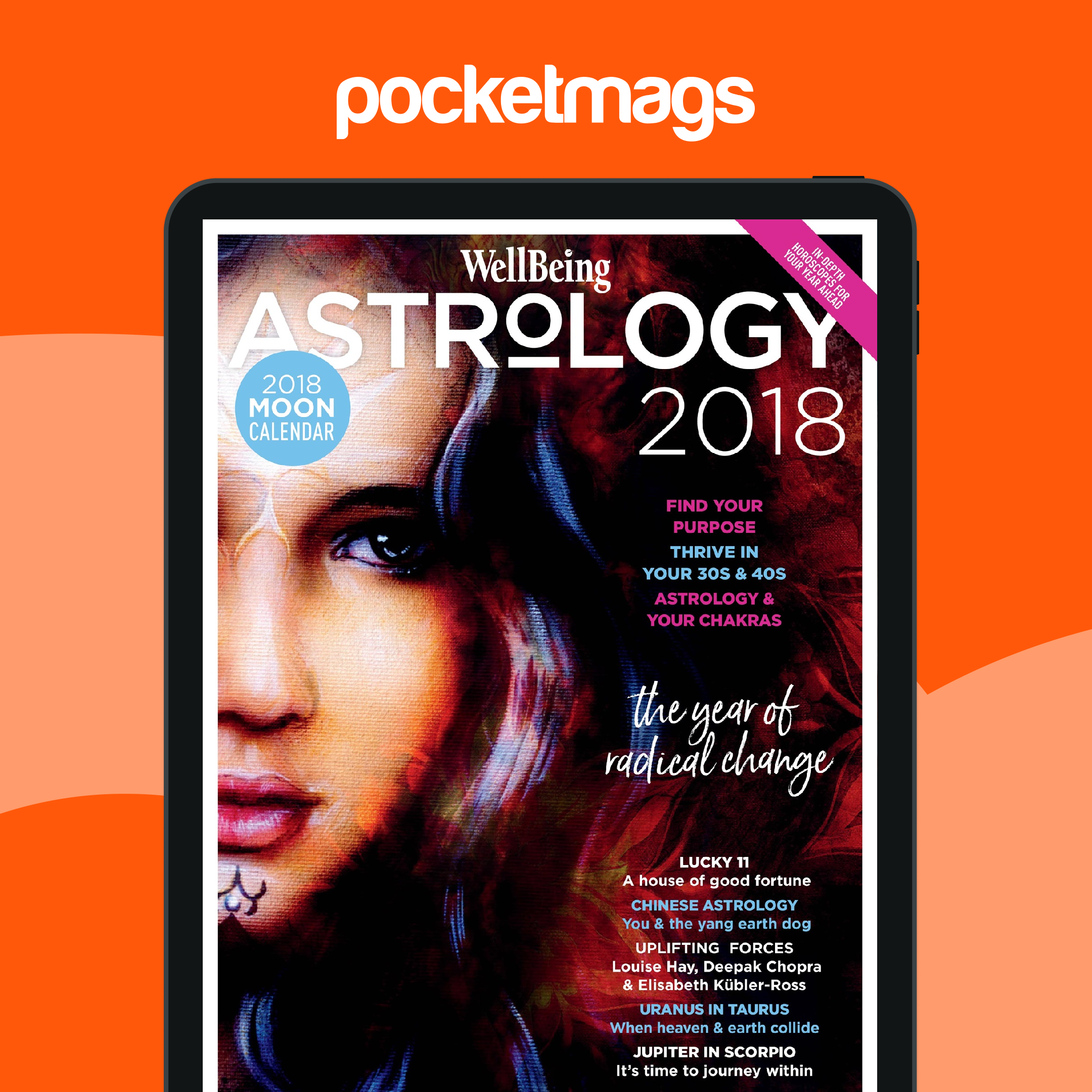 WellBeing For Life Magazine - WellBeing Astrology 2018 Edición especial